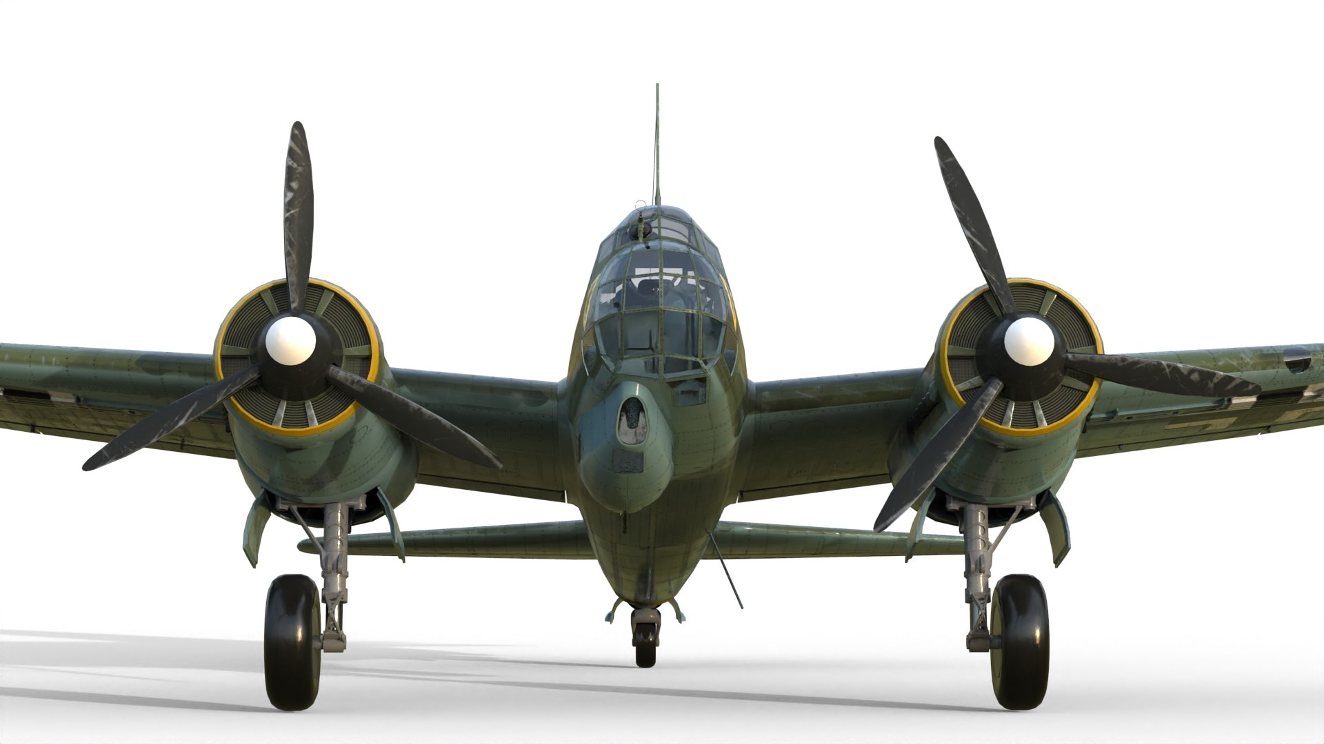 Junkers Ju 88 Bomber 3D - TurboSquid 2022004