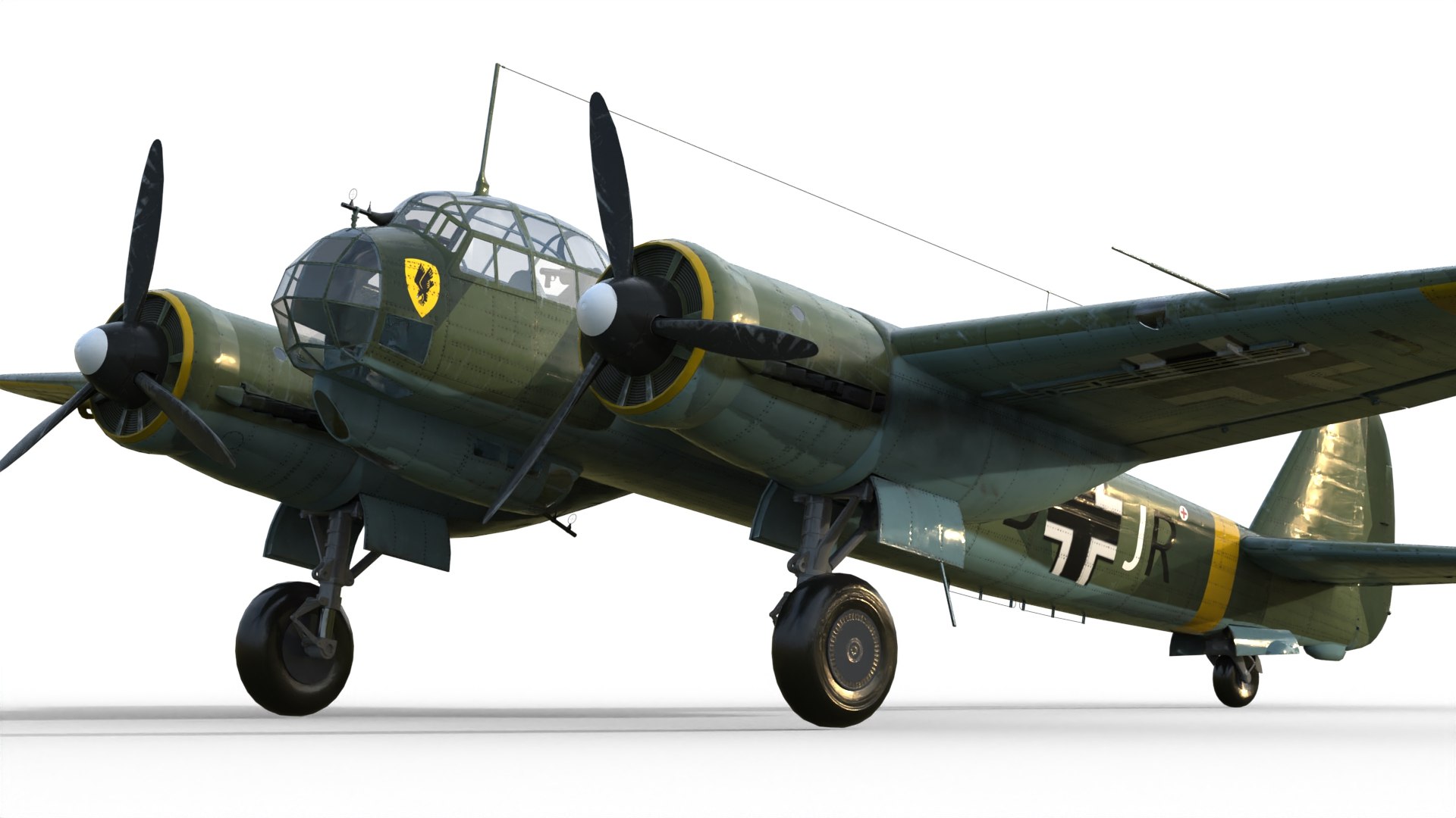 Junkers Ju 88 Bomber 3D - TurboSquid 2022004