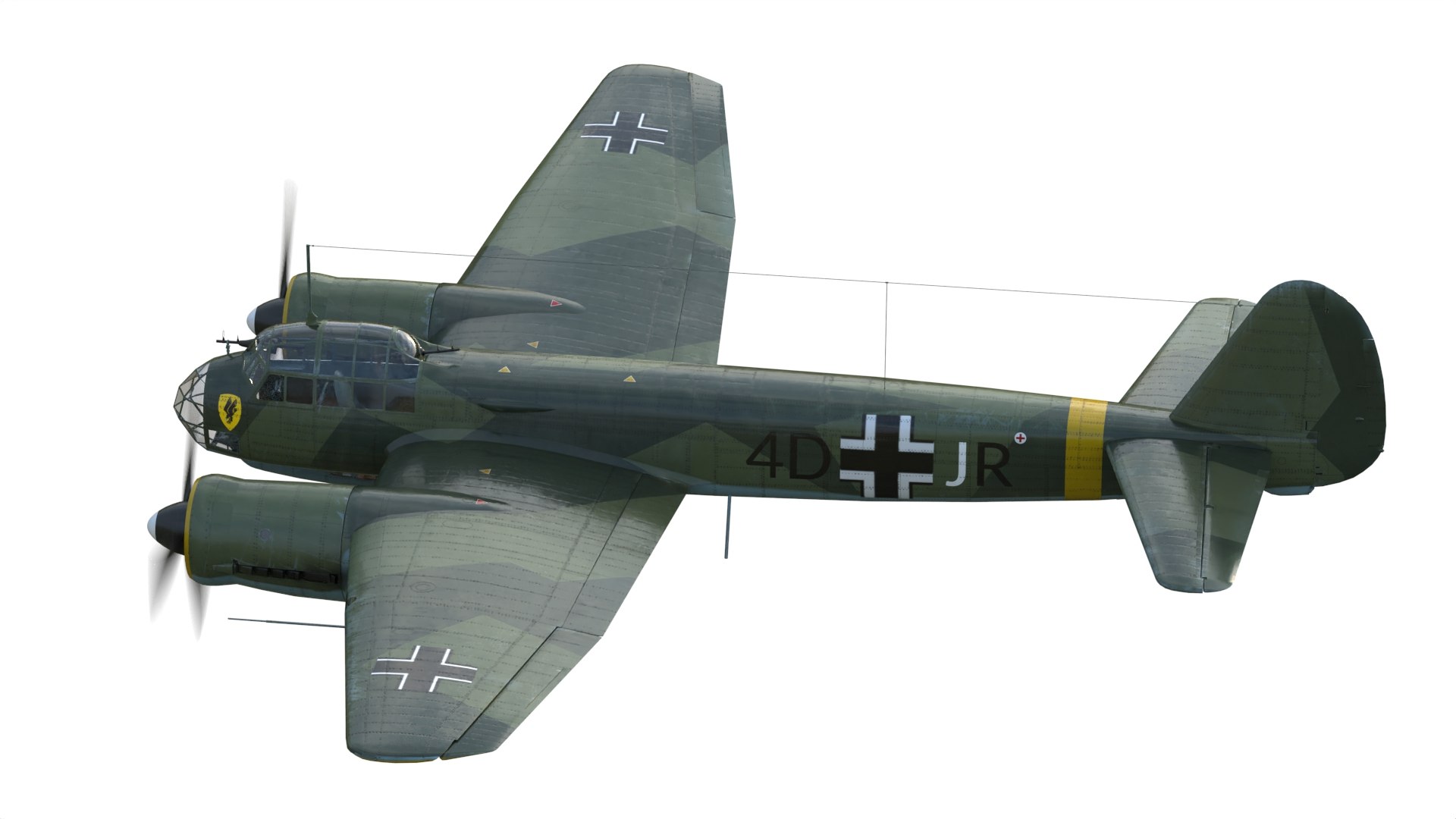 Junkers Ju 88 Bomber 3D - TurboSquid 2022004