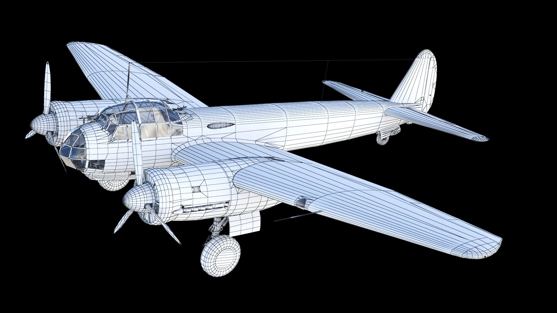 Junkers Ju 88 Bomber 3D - TurboSquid 2022004