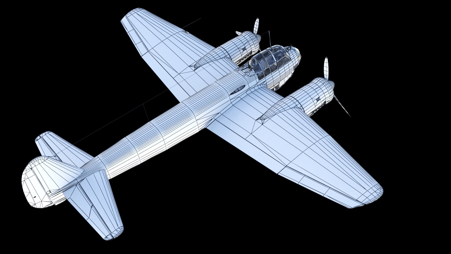 Junkers Ju 88 Bomber 3D - TurboSquid 2022004