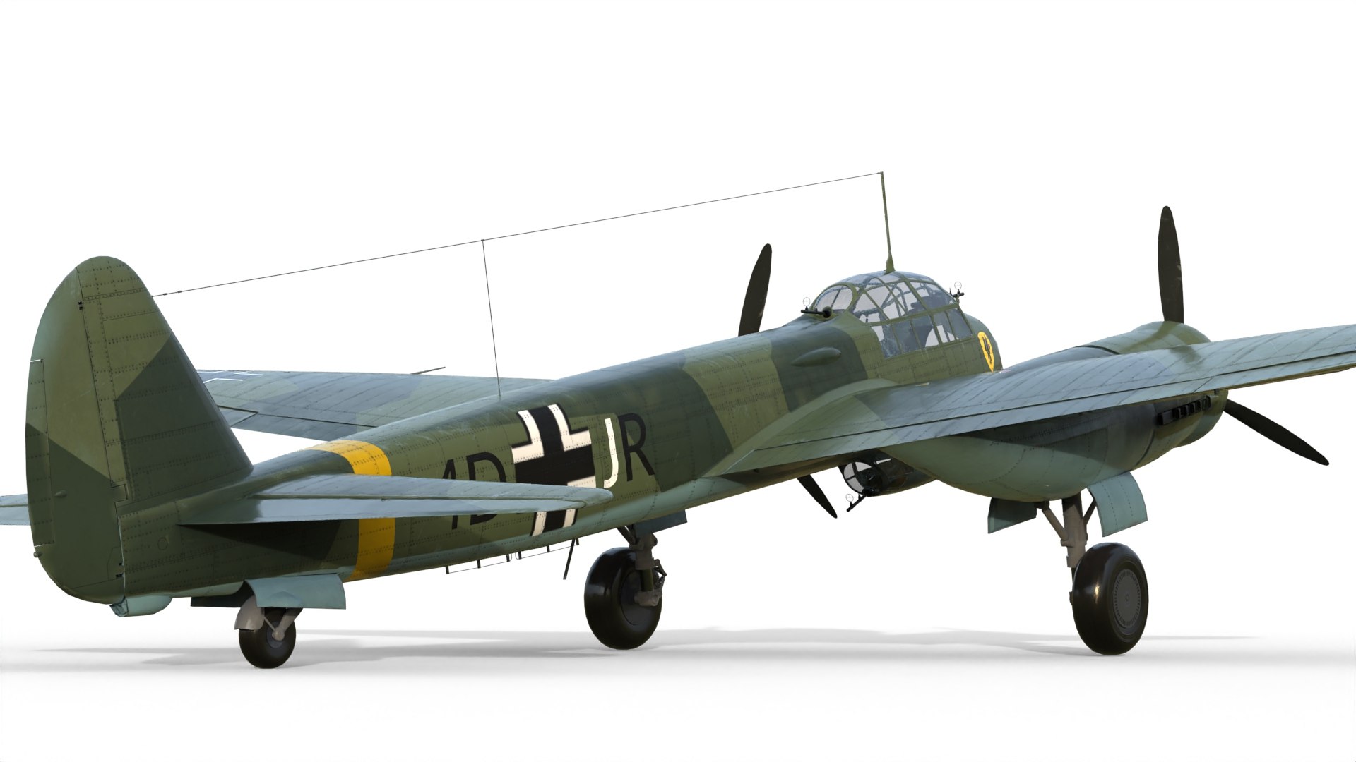 Junkers Ju 88 Bomber 3D - TurboSquid 2022004