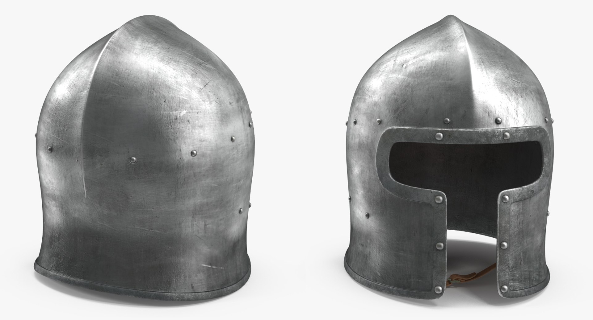 3D Old Italian Helmets - TurboSquid 1544224