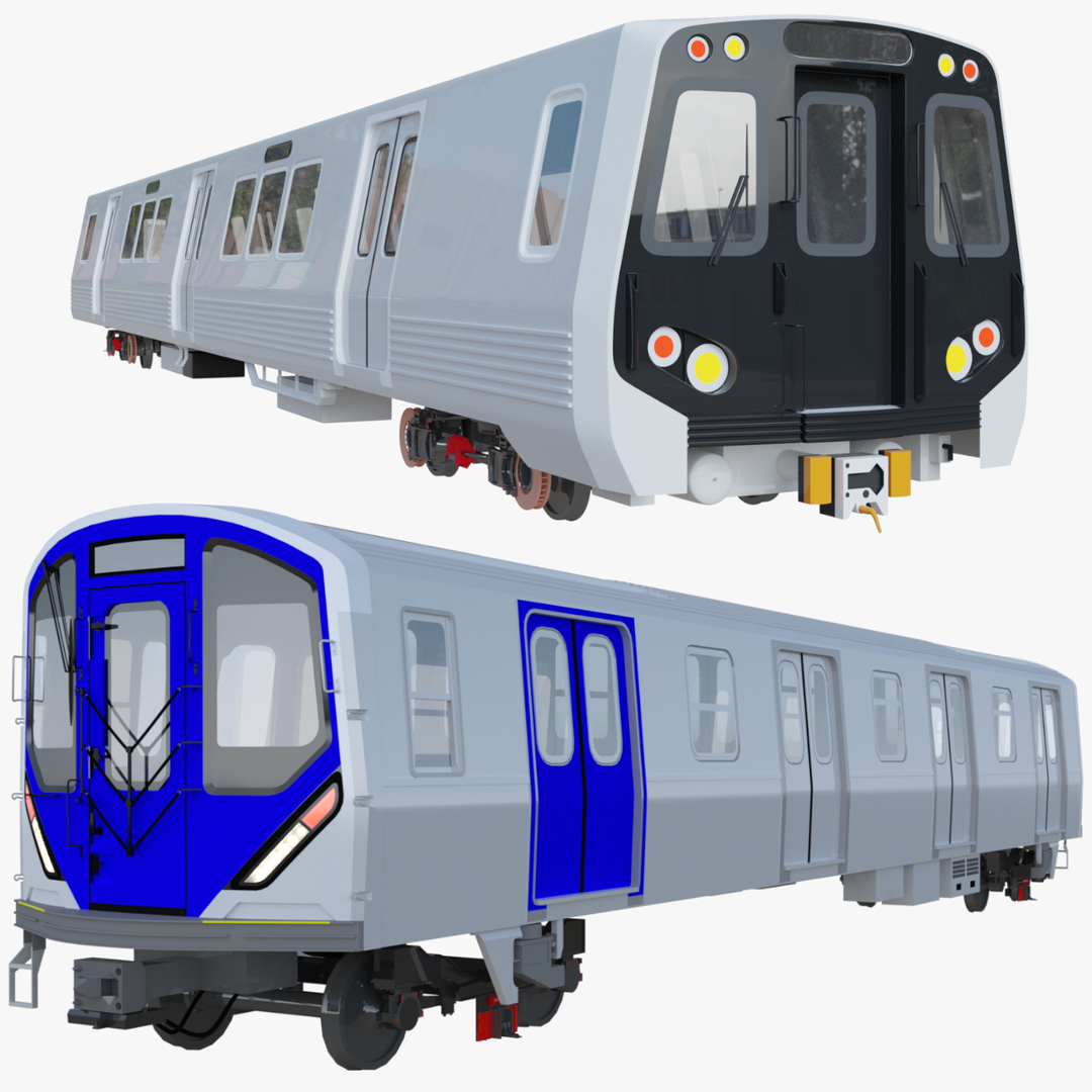 3D NYC and Washington subway cars - TurboSquid 1811864