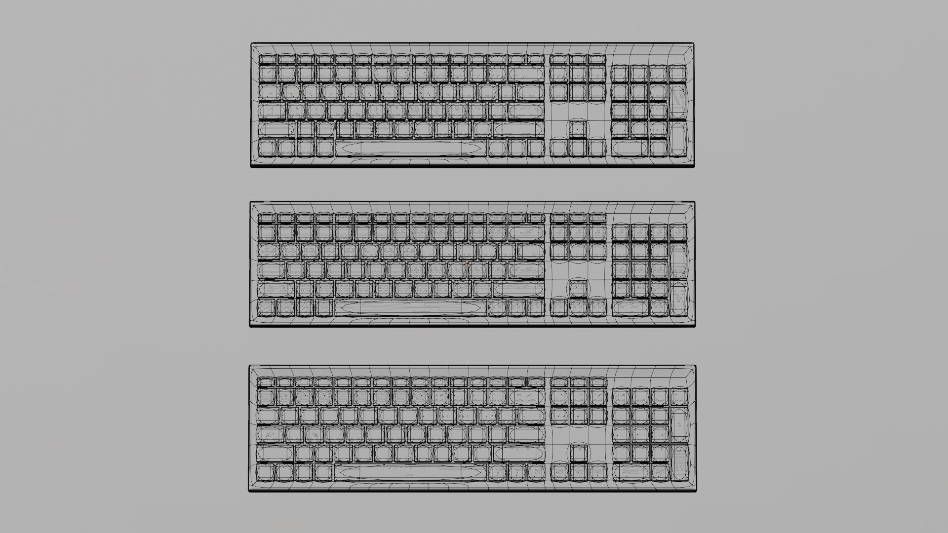 Keyboard Pack 3D model - TurboSquid 2077863