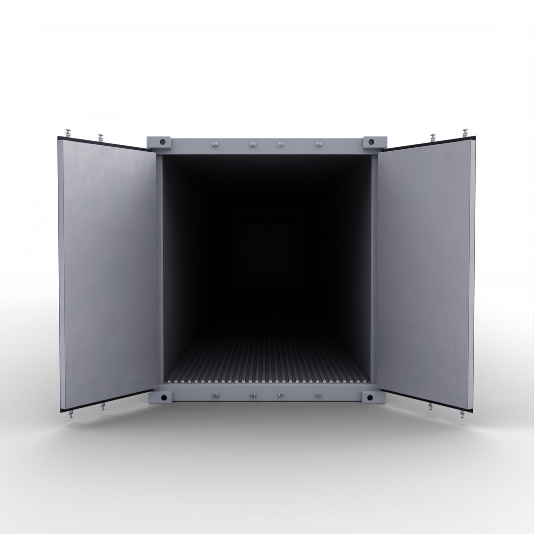 Reefer Container 53FT 3D Model - TurboSquid 1990311