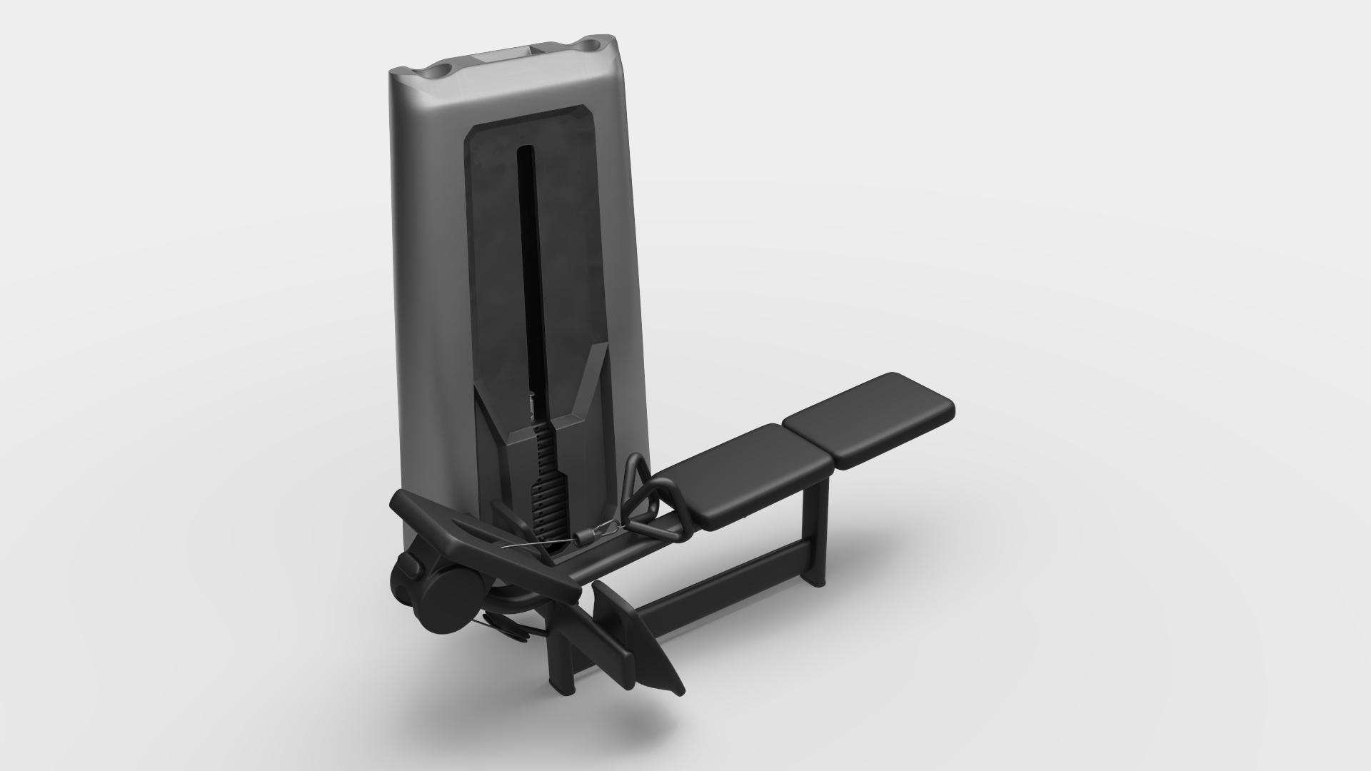 Generic Pulley Row Machine 3D model - TurboSquid 2130046