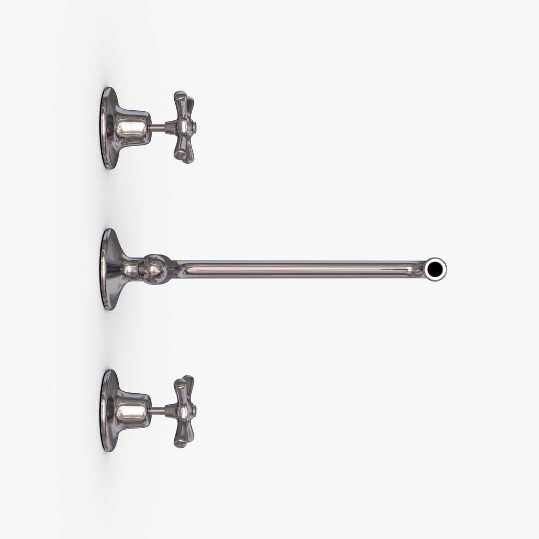 3d Model Of Kitchen Sink Taps