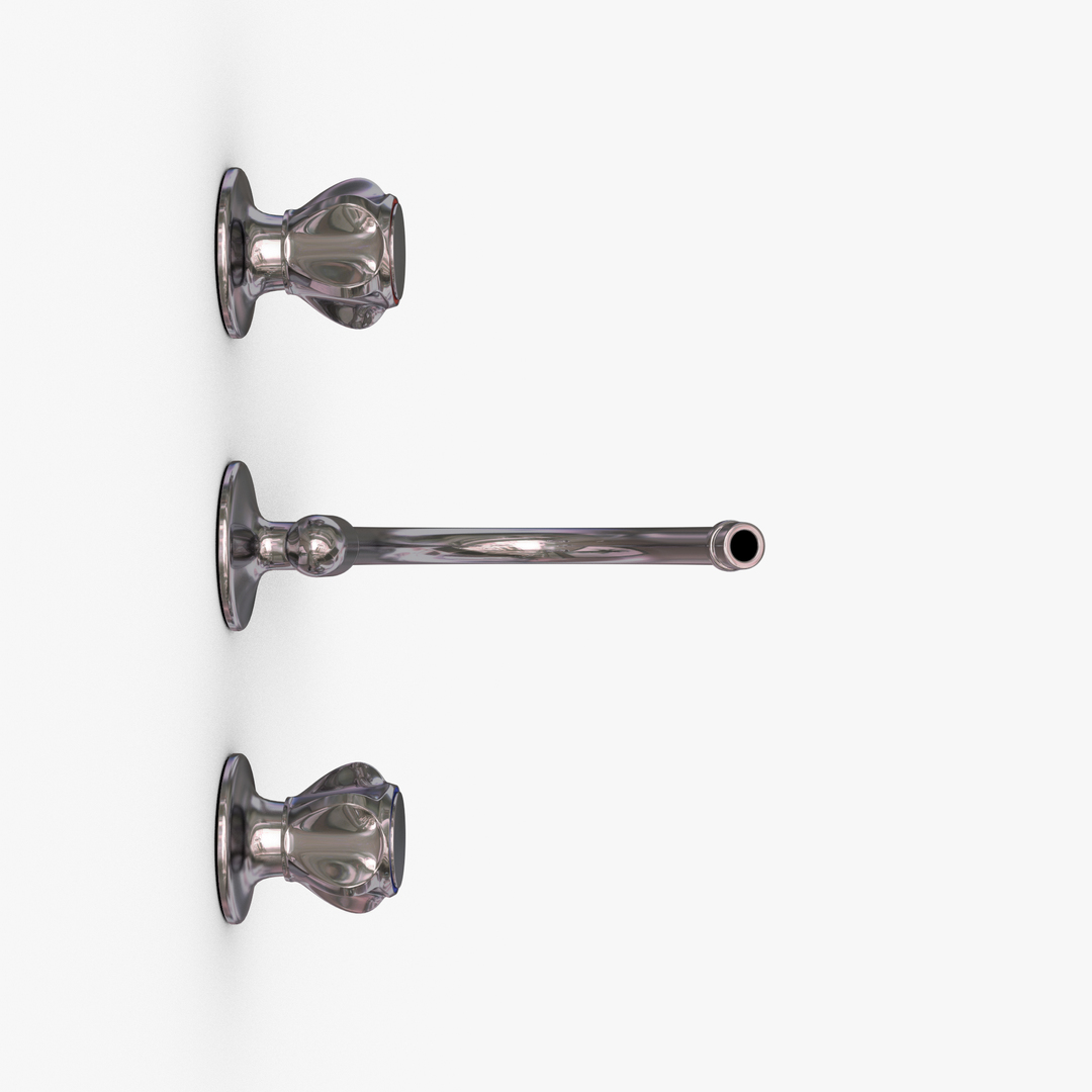 3d Model Of Kitchen Sink Taps
