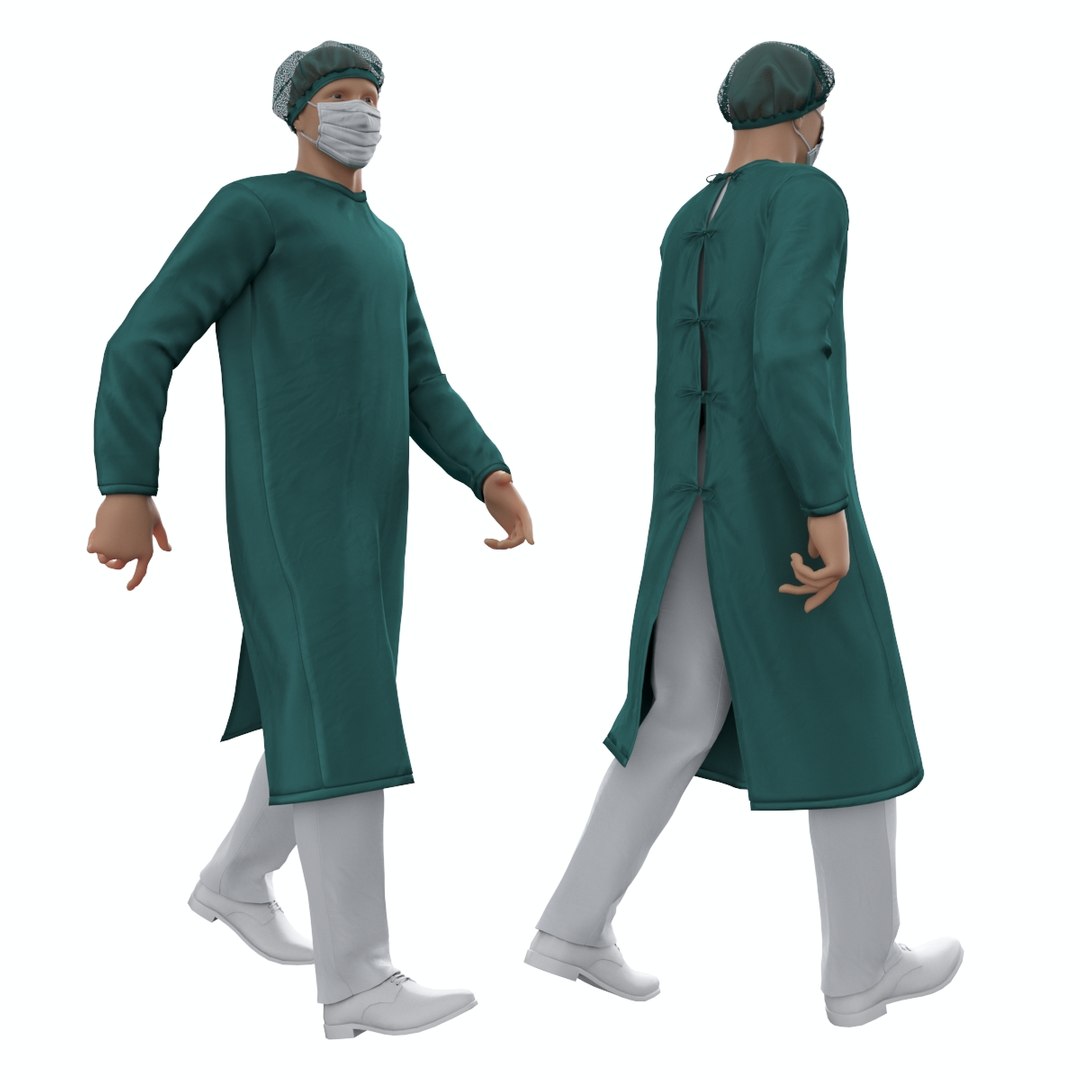 Surgeon 3D Model - TurboSquid 1547493