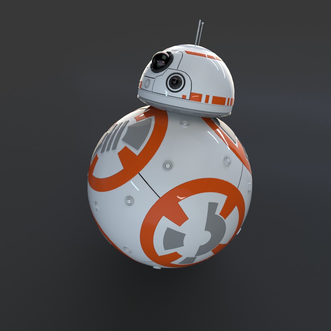 Bb-8 Droid 3D Model - TurboSquid 1476079