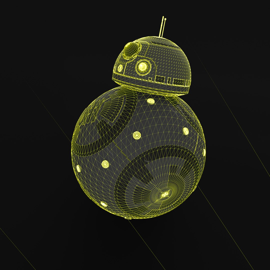 Bb-8 Droid 3D Model - TurboSquid 1476079