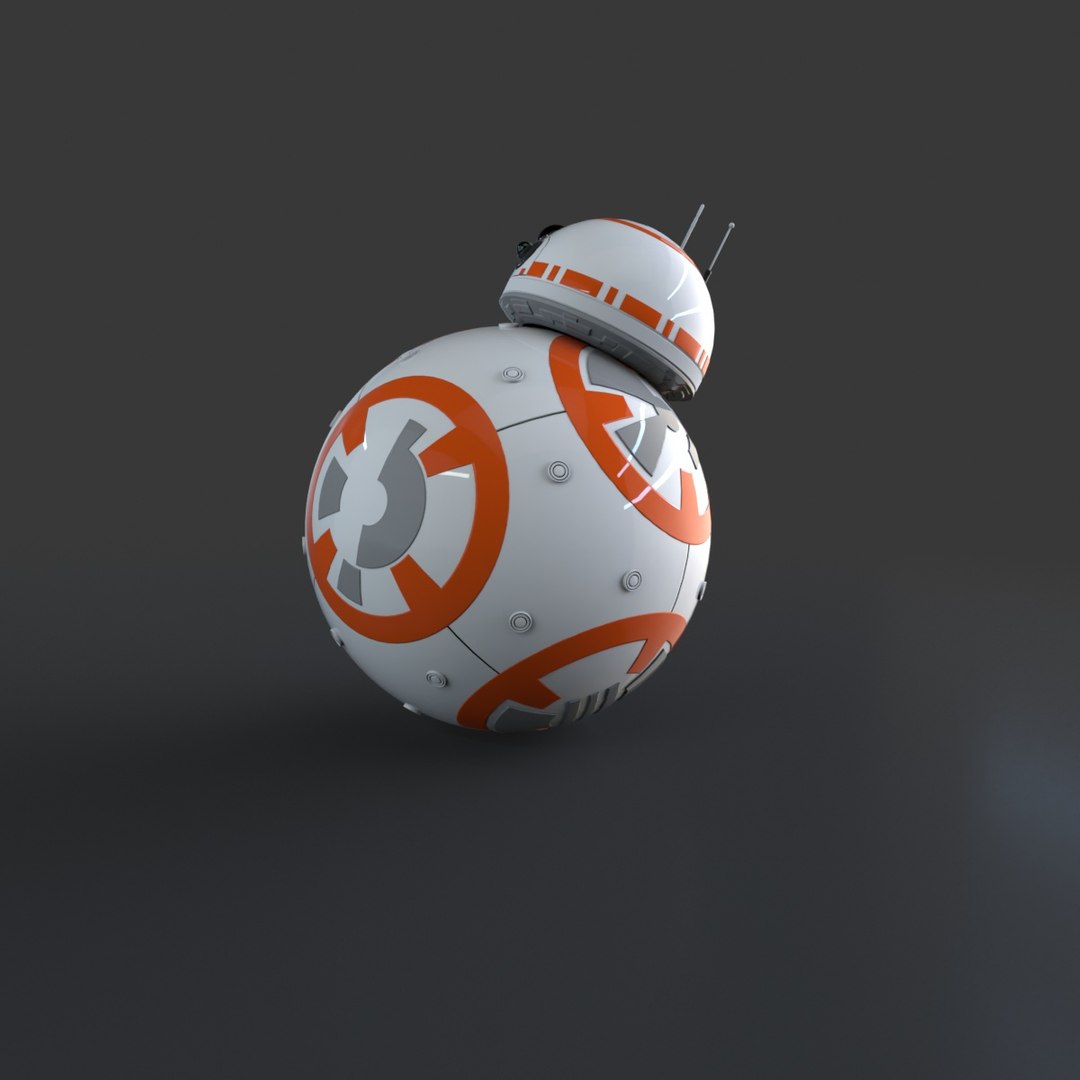 Bb-8 Droid 3D Model - TurboSquid 1476079