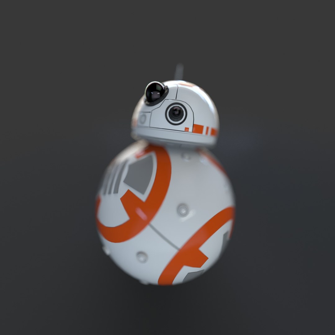 Bb-8 Droid 3D Model - TurboSquid 1476079
