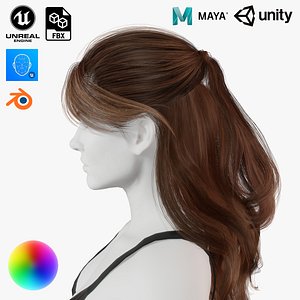 Blender Hair Models | TurboSquid