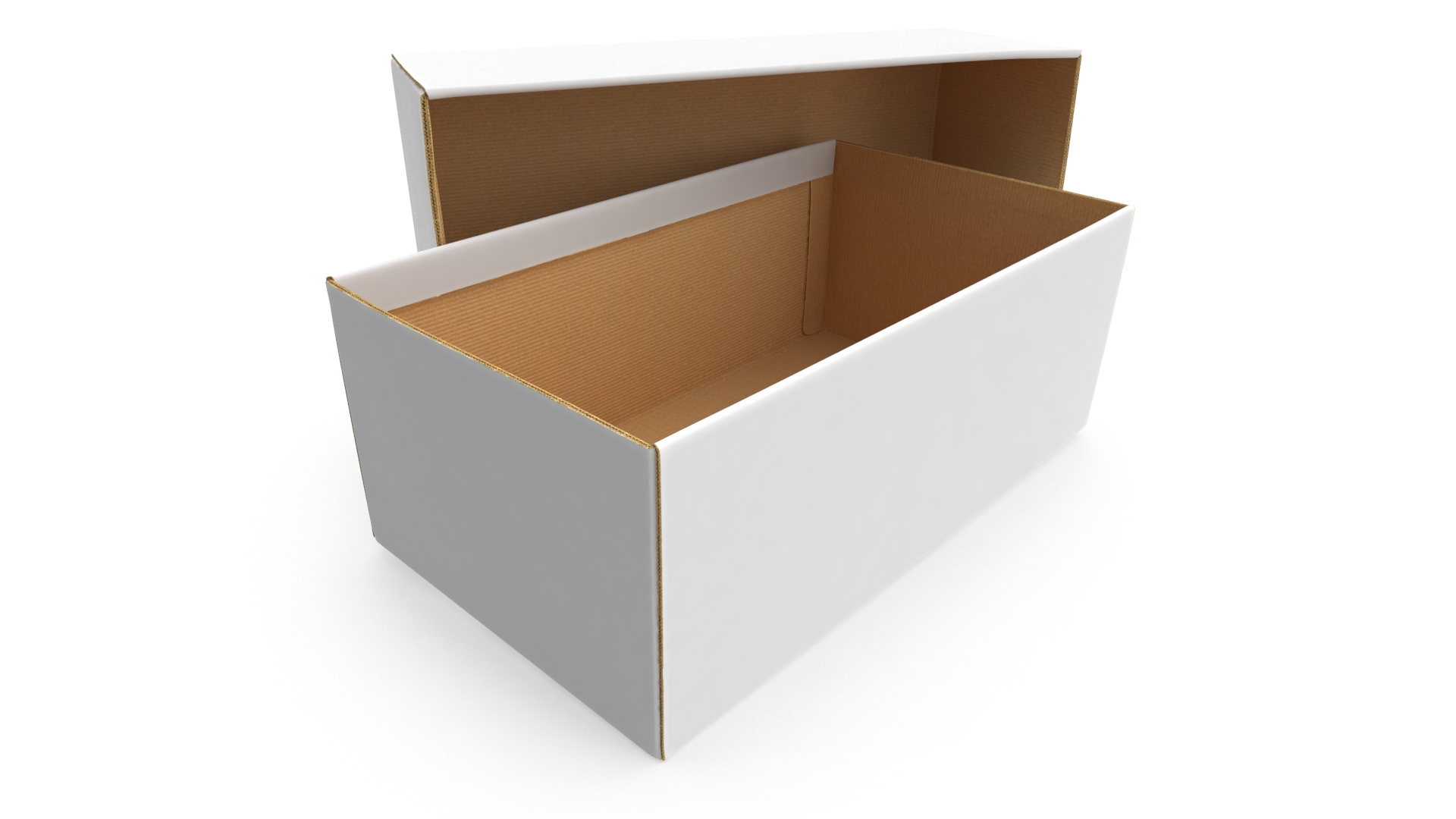 3D Cardboard Box - TurboSquid 1628757
