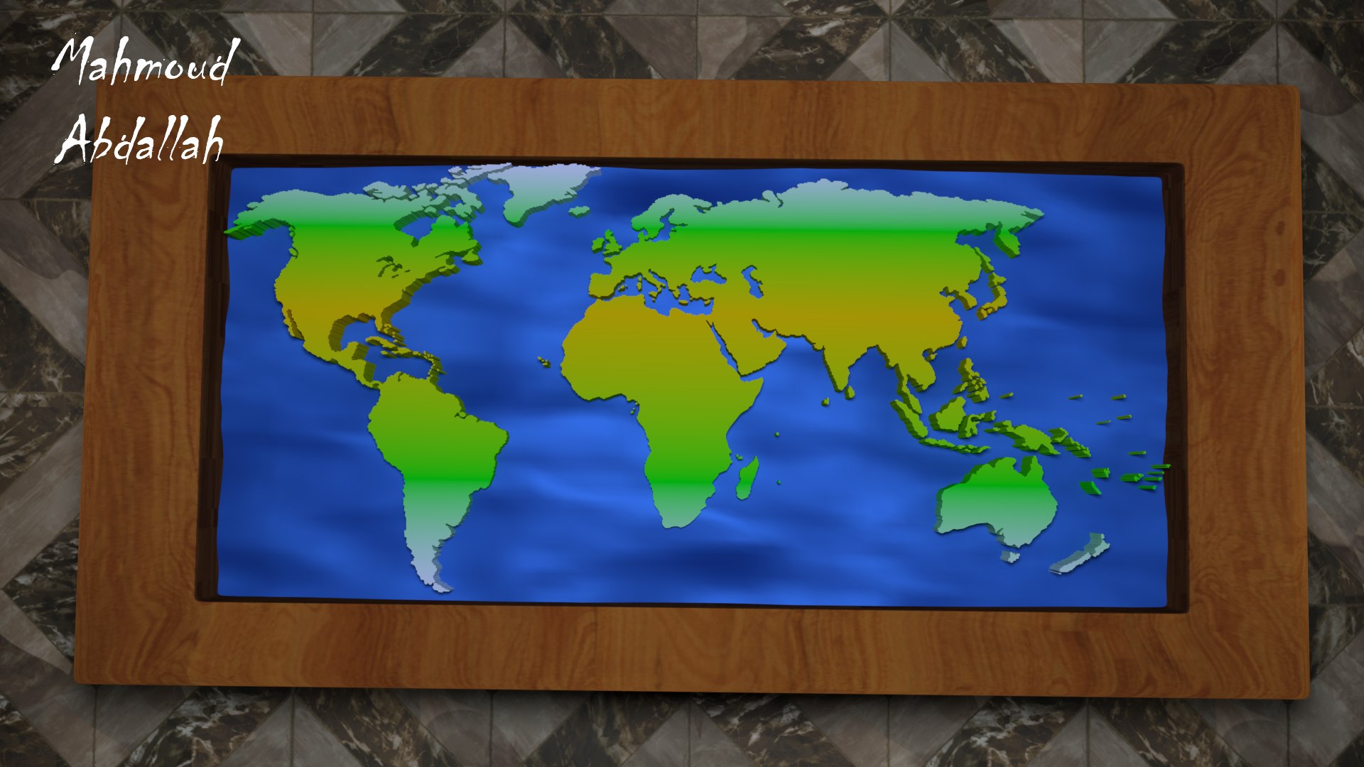 Table World 3D Model - TurboSquid 1216677