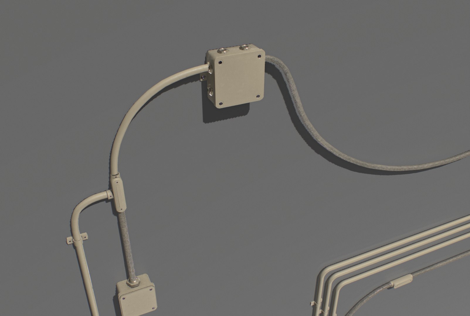 Electrical Wires Set Model - TurboSquid 1498316
