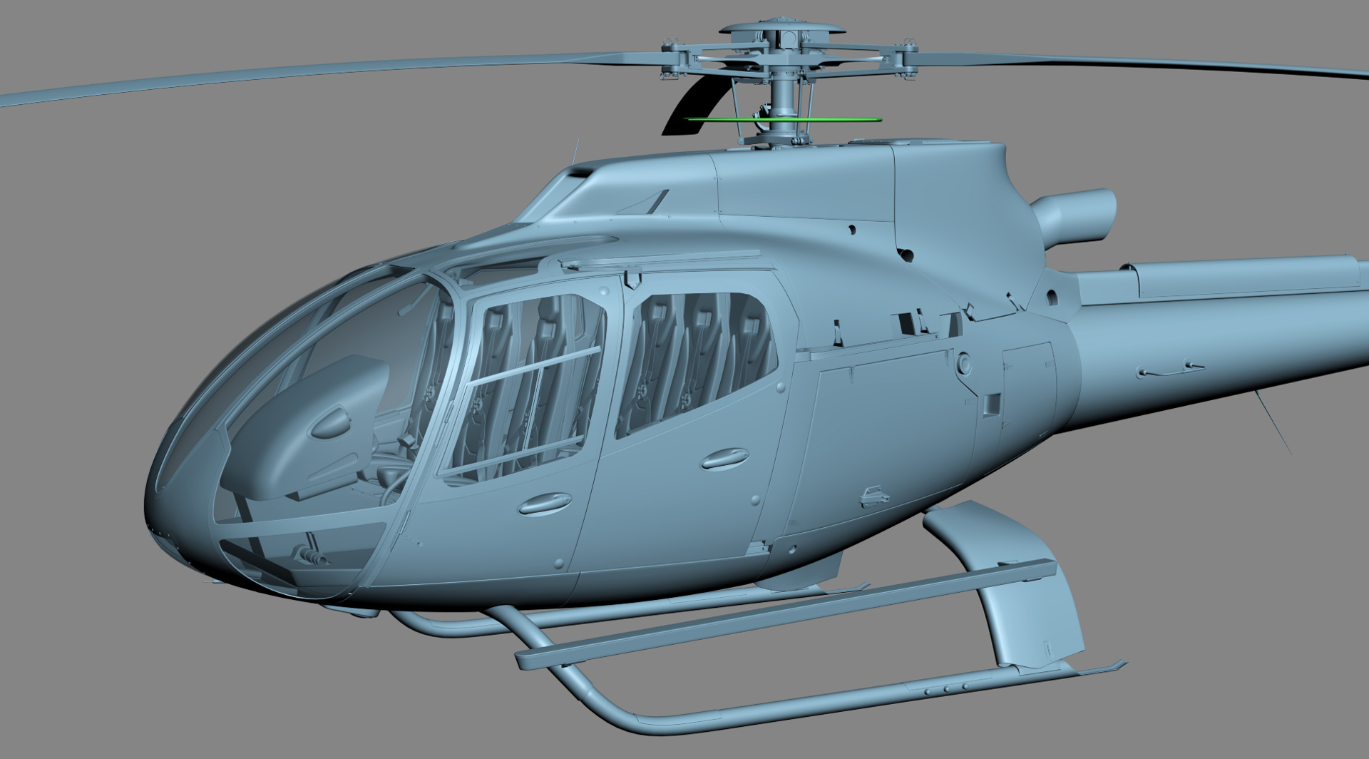 3D model airbus helicopter h130 - - TurboSquid 1407748