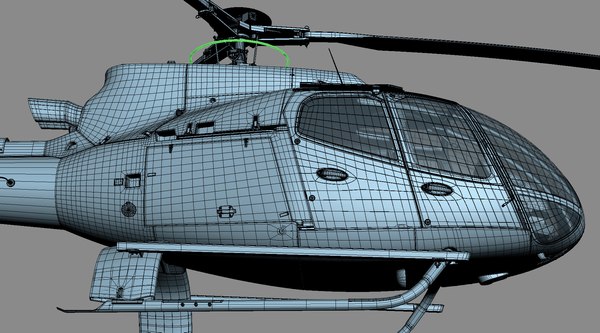 3D model airbus helicopter h130 - - TurboSquid 1407748