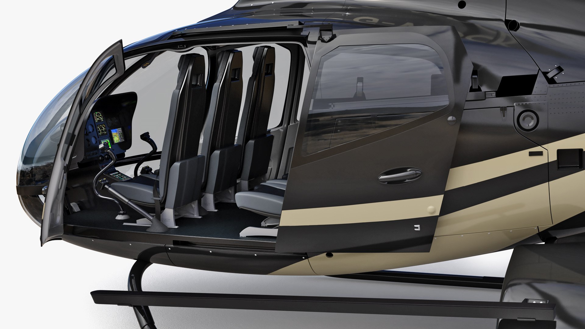 3D model airbus helicopter h130 - - TurboSquid 1407748