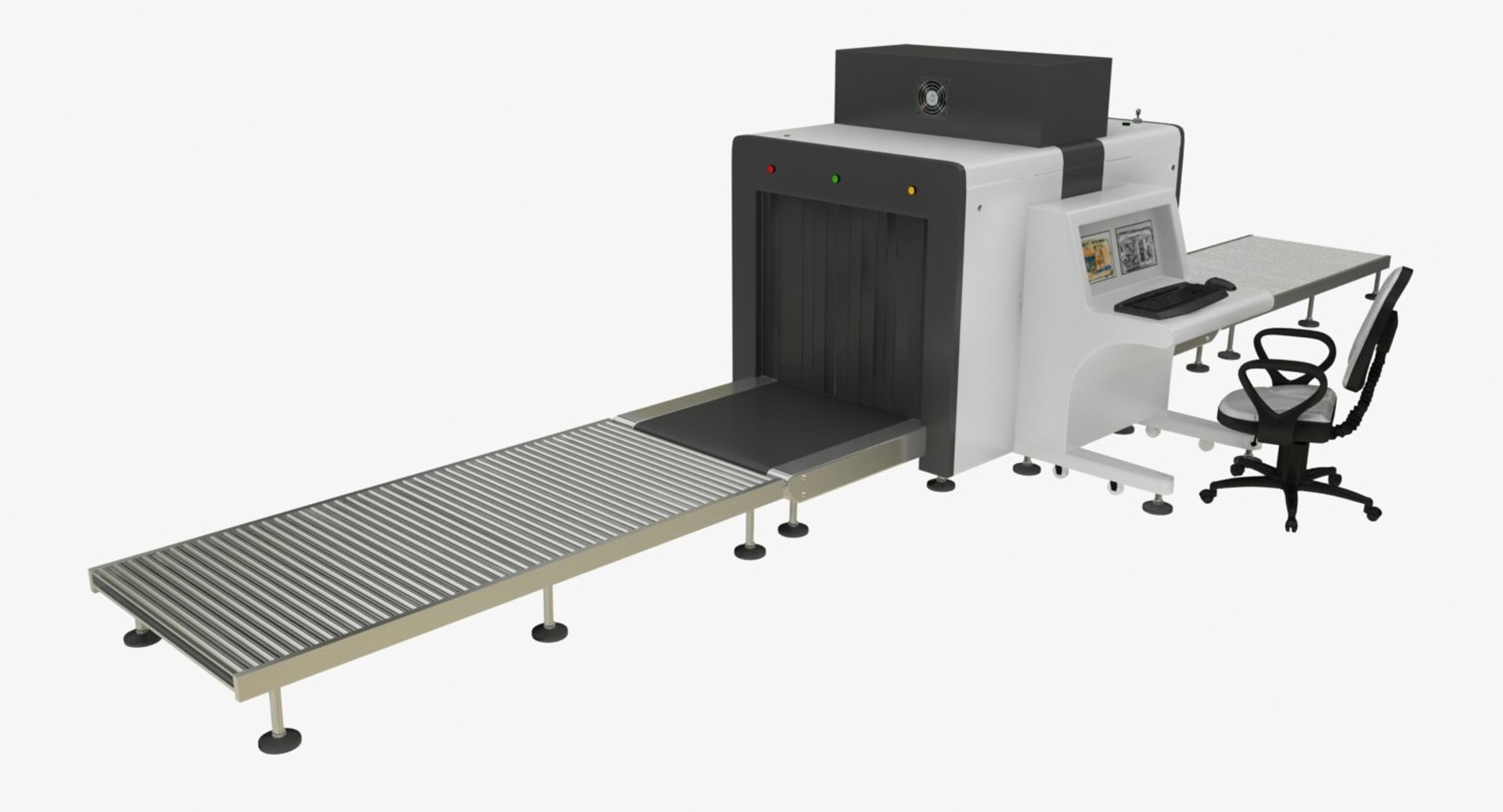 3D X-ray Body Security Machine - TurboSquid 1424316