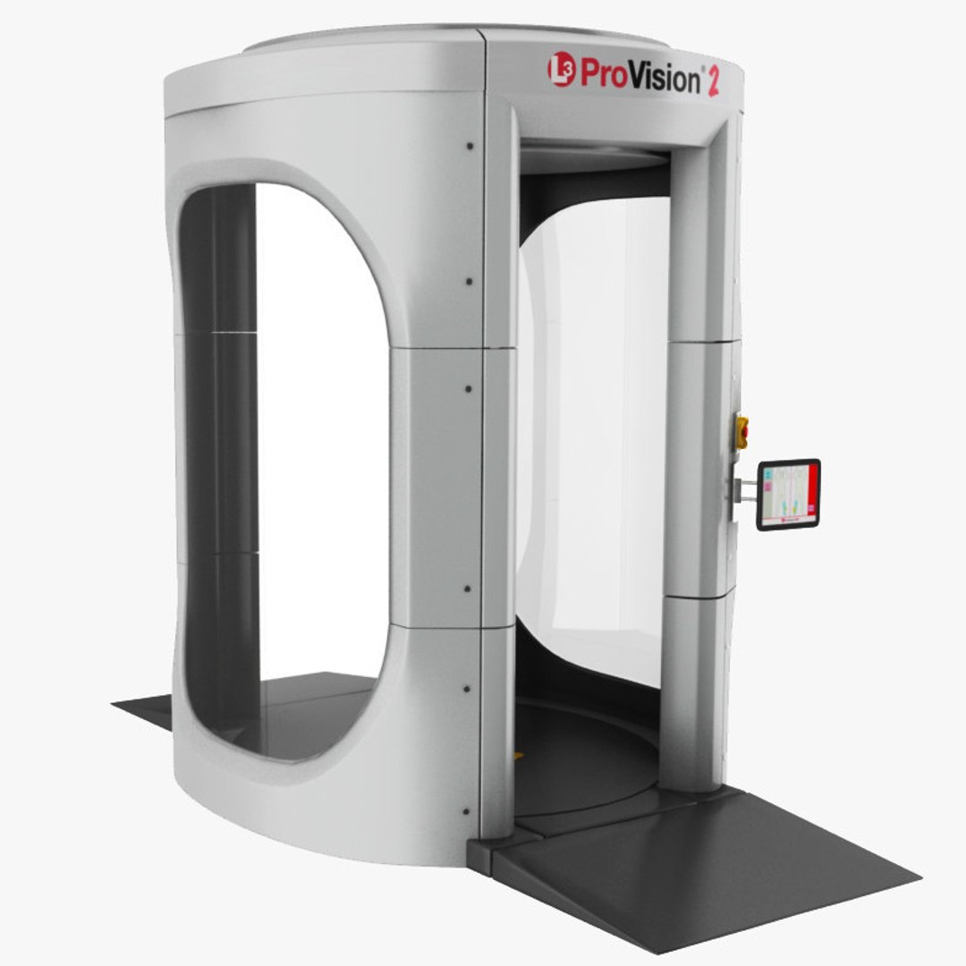 3D X-ray Body Security Machine - TurboSquid 1424316