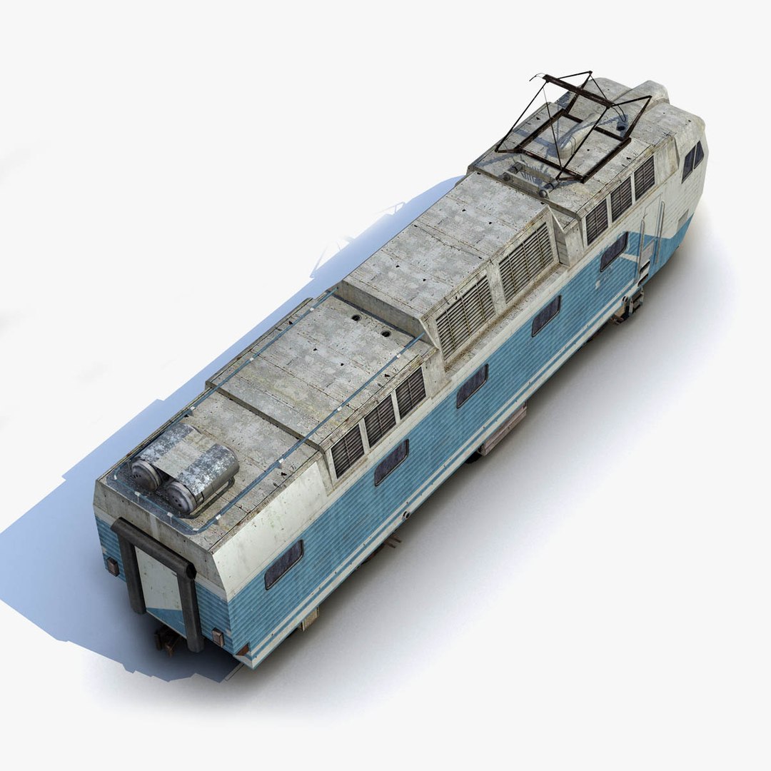 3ds Locomotive Rusty