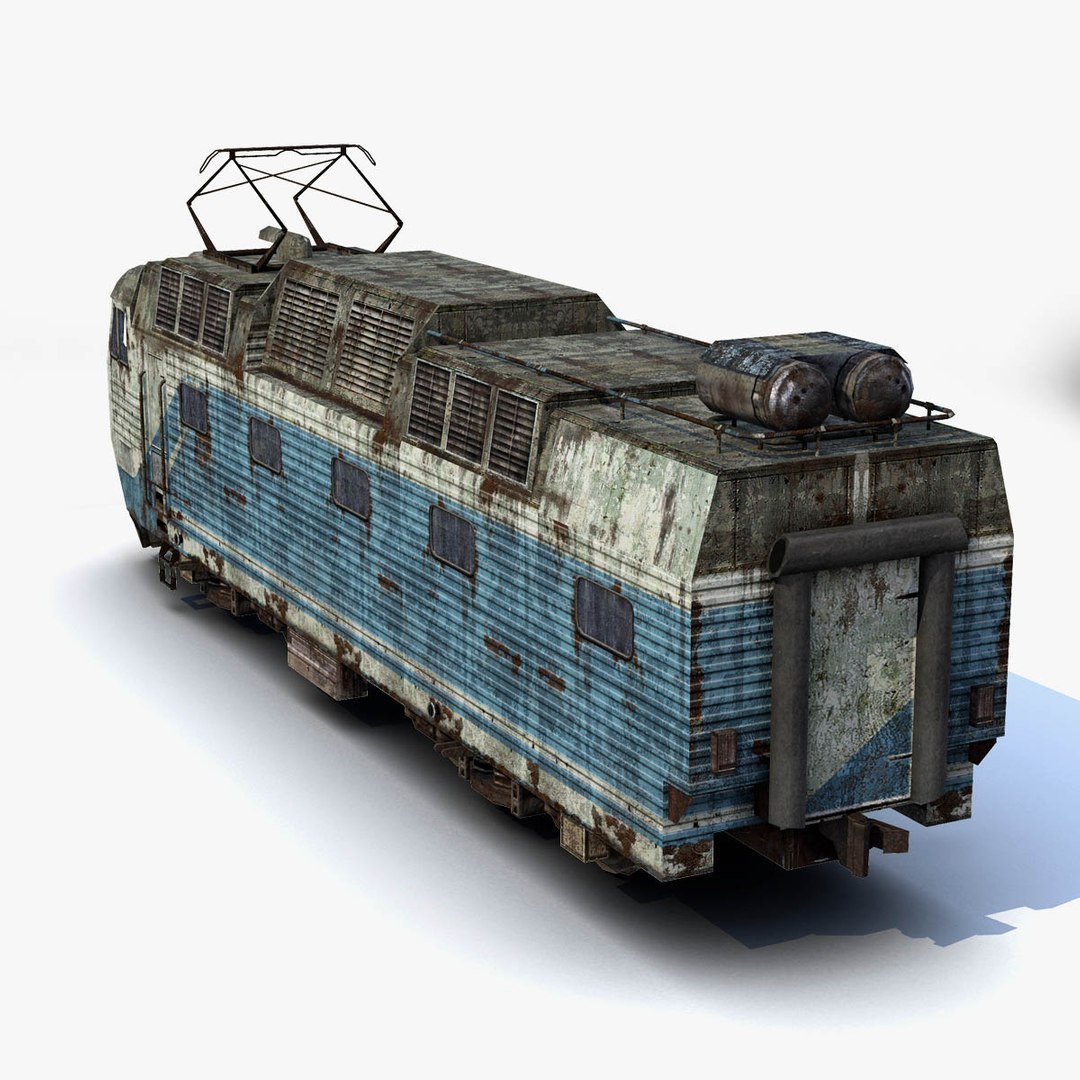 3ds Locomotive Rusty