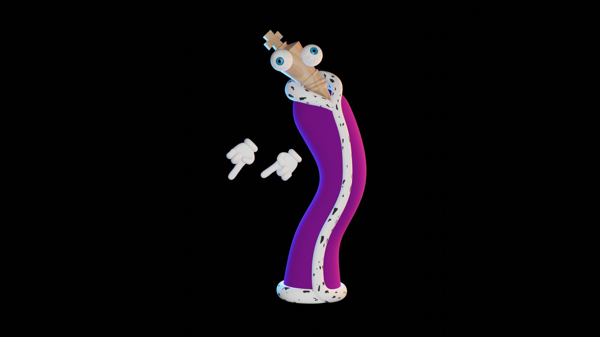 3D Model Kinger - The Amazing Digital Circus - TurboSquid 2469731