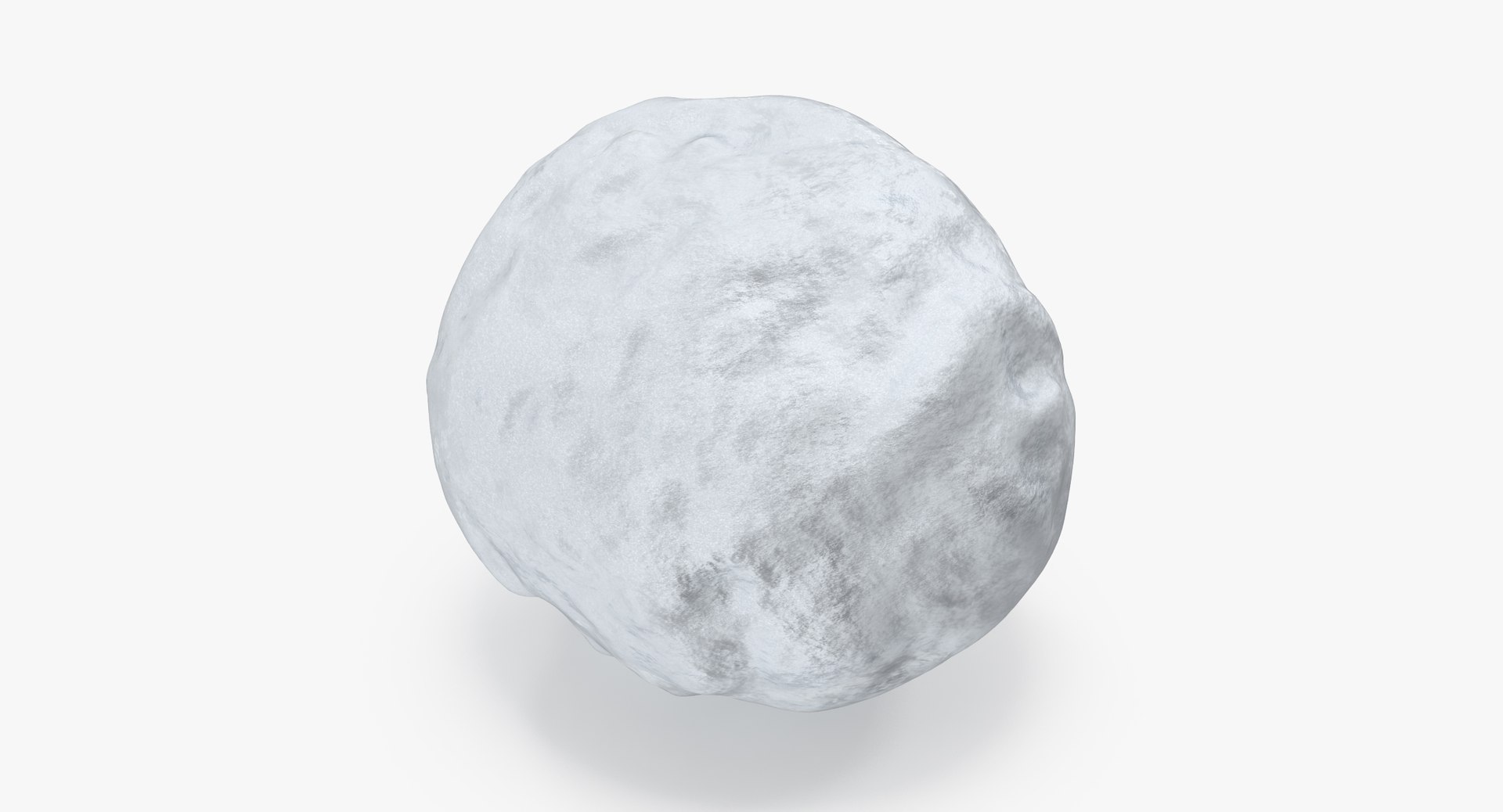 3d Snowball 02 Model
