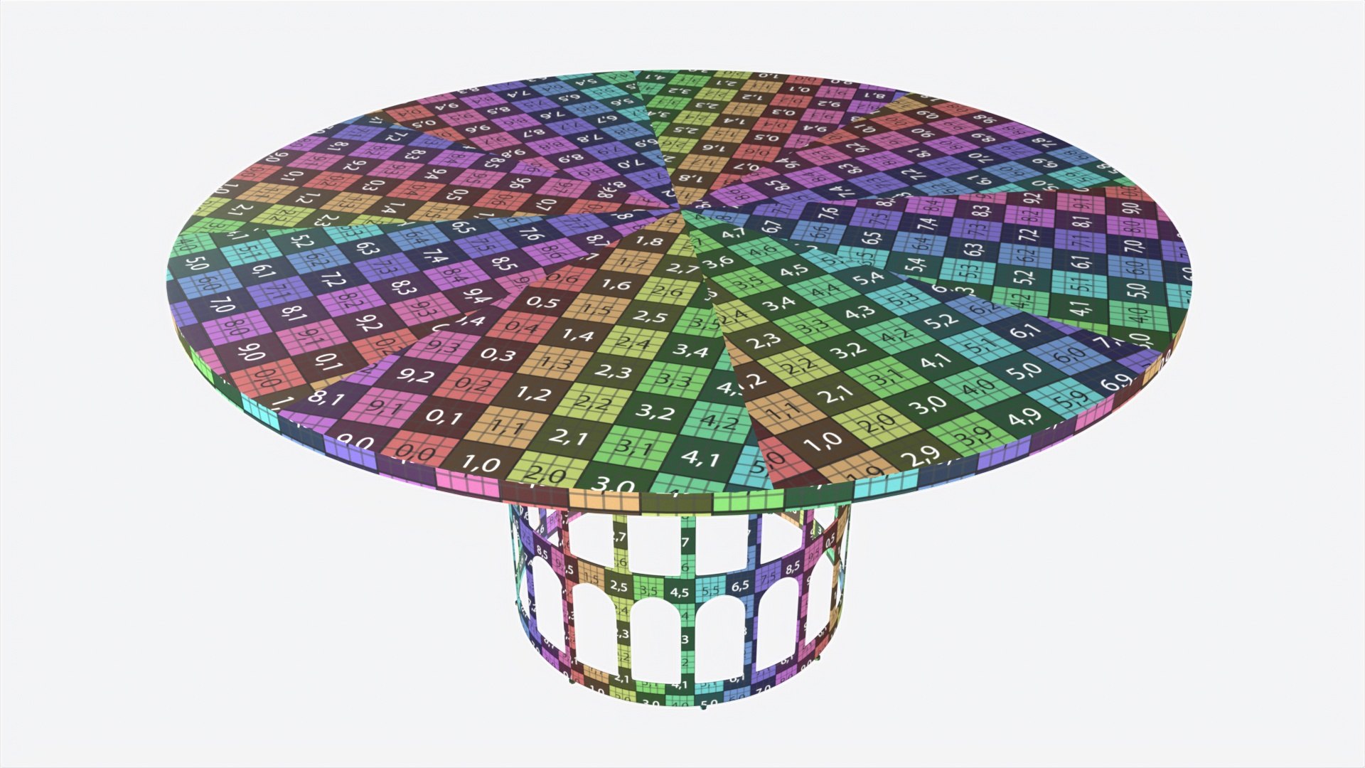 Dining Table Baker Colosseum 3D Model - TurboSquid 2099319