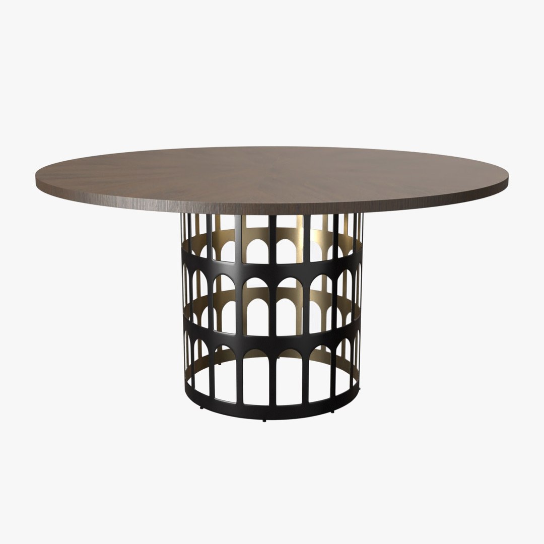 Dining Table Baker Colosseum 3D model - TurboSquid 2099319