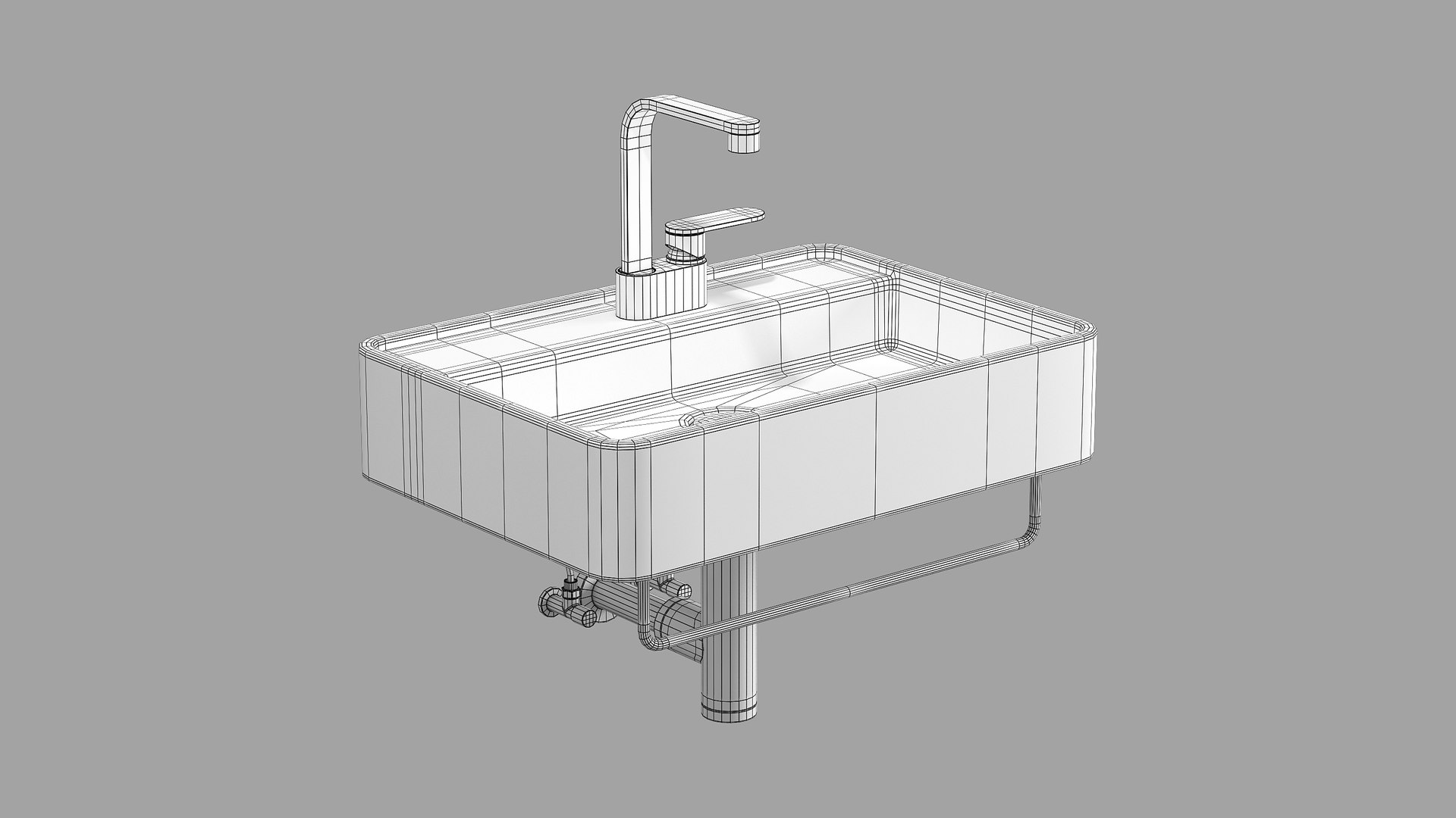 3D Ceramica flaminiaminiwash MW60S PMW60 - TurboSquid 2126400