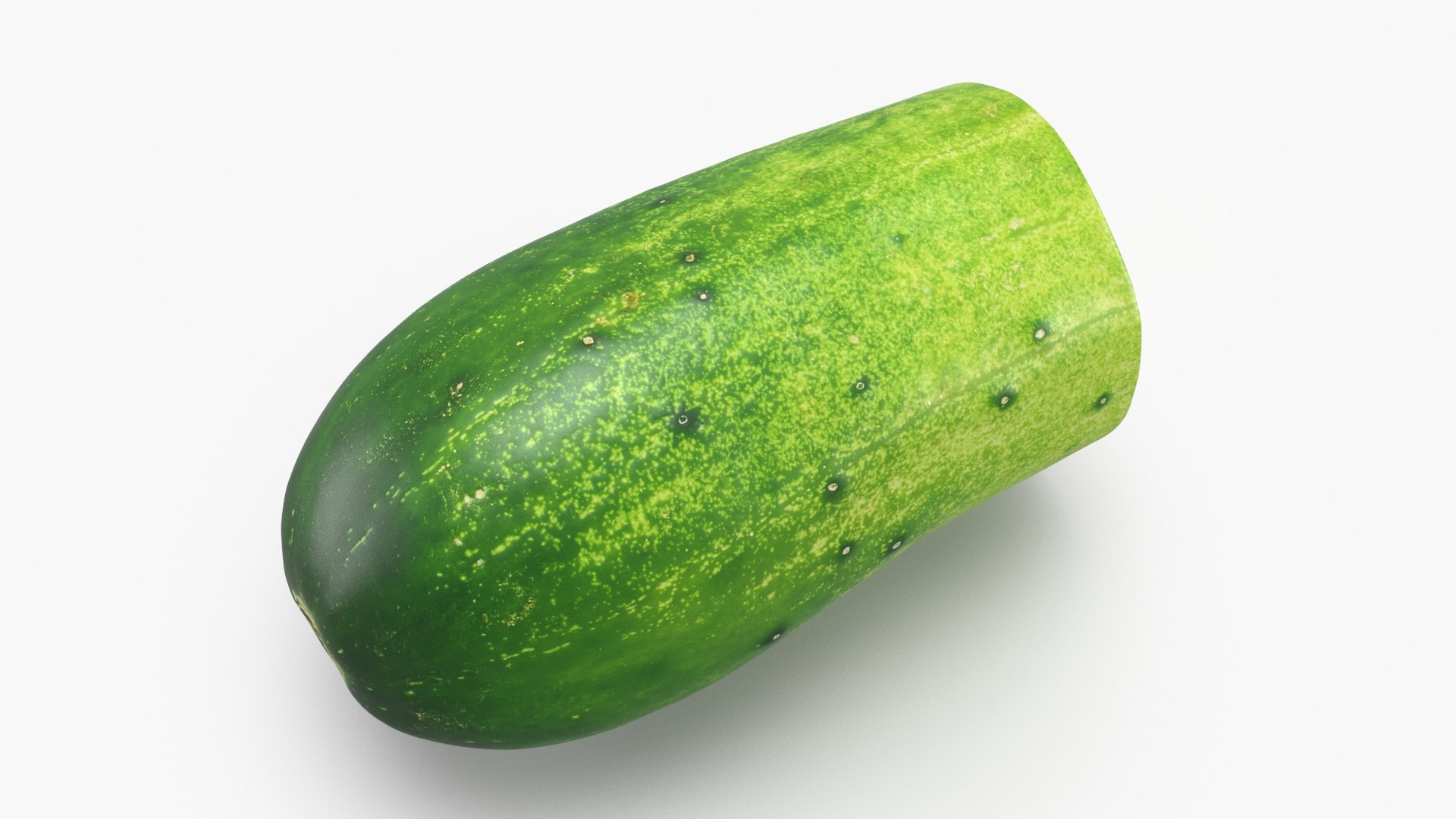Half Cucumber 03 Model - TurboSquid 2064733