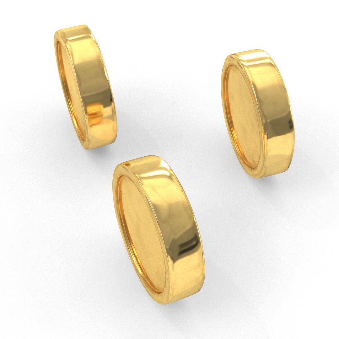 3D Generic Gold Coins Model - TurboSquid 1661686