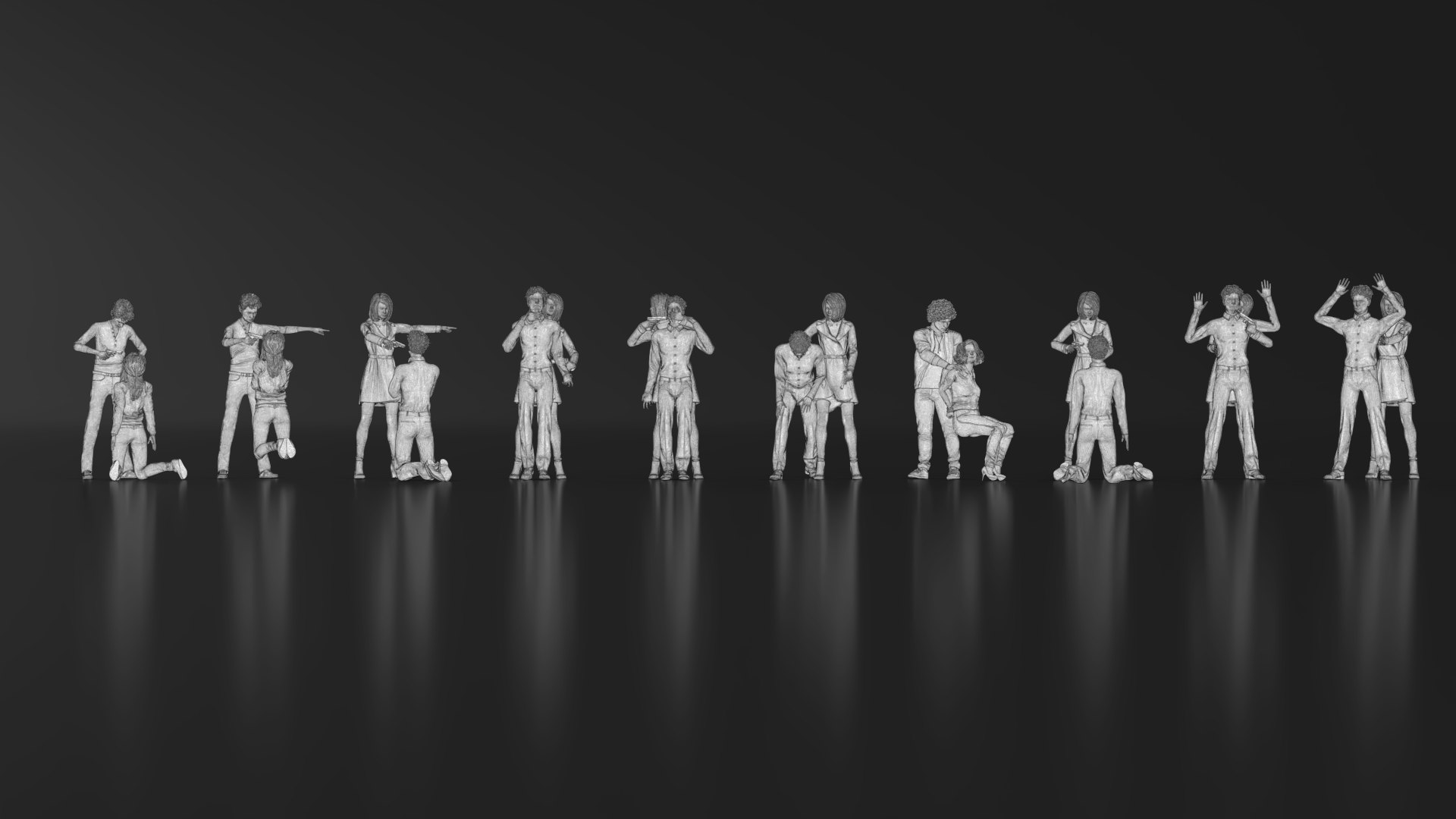 HD People 29 Hostage 3D Model - TurboSquid 2216328