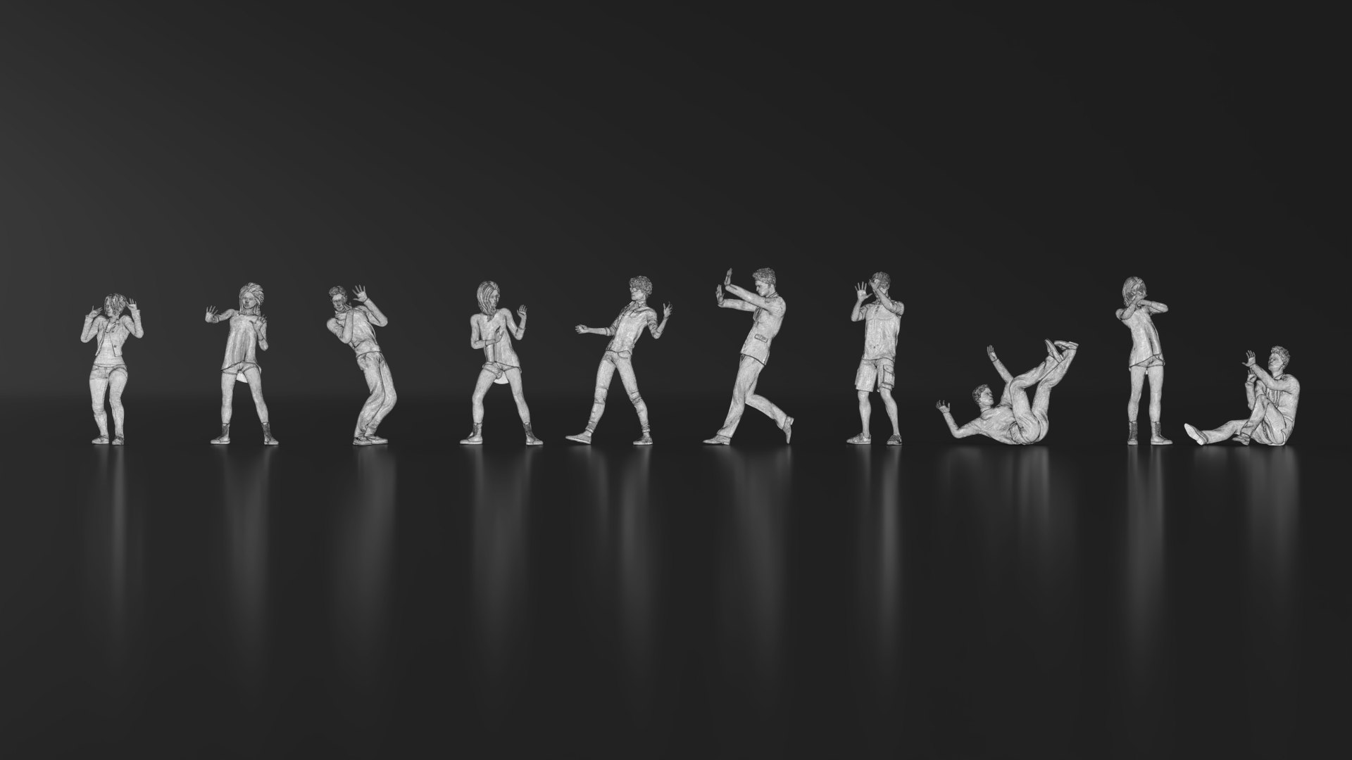 HD People 29 Hostage 3D Model - TurboSquid 2216328