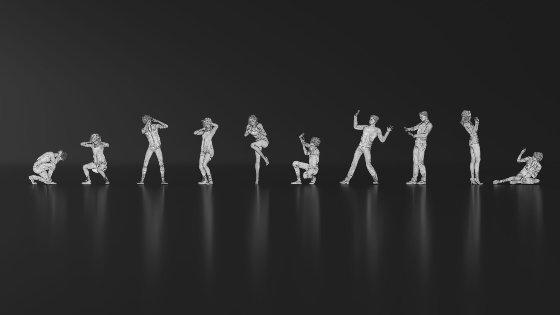 HD People 29 Hostage 3D Model - TurboSquid 2216328