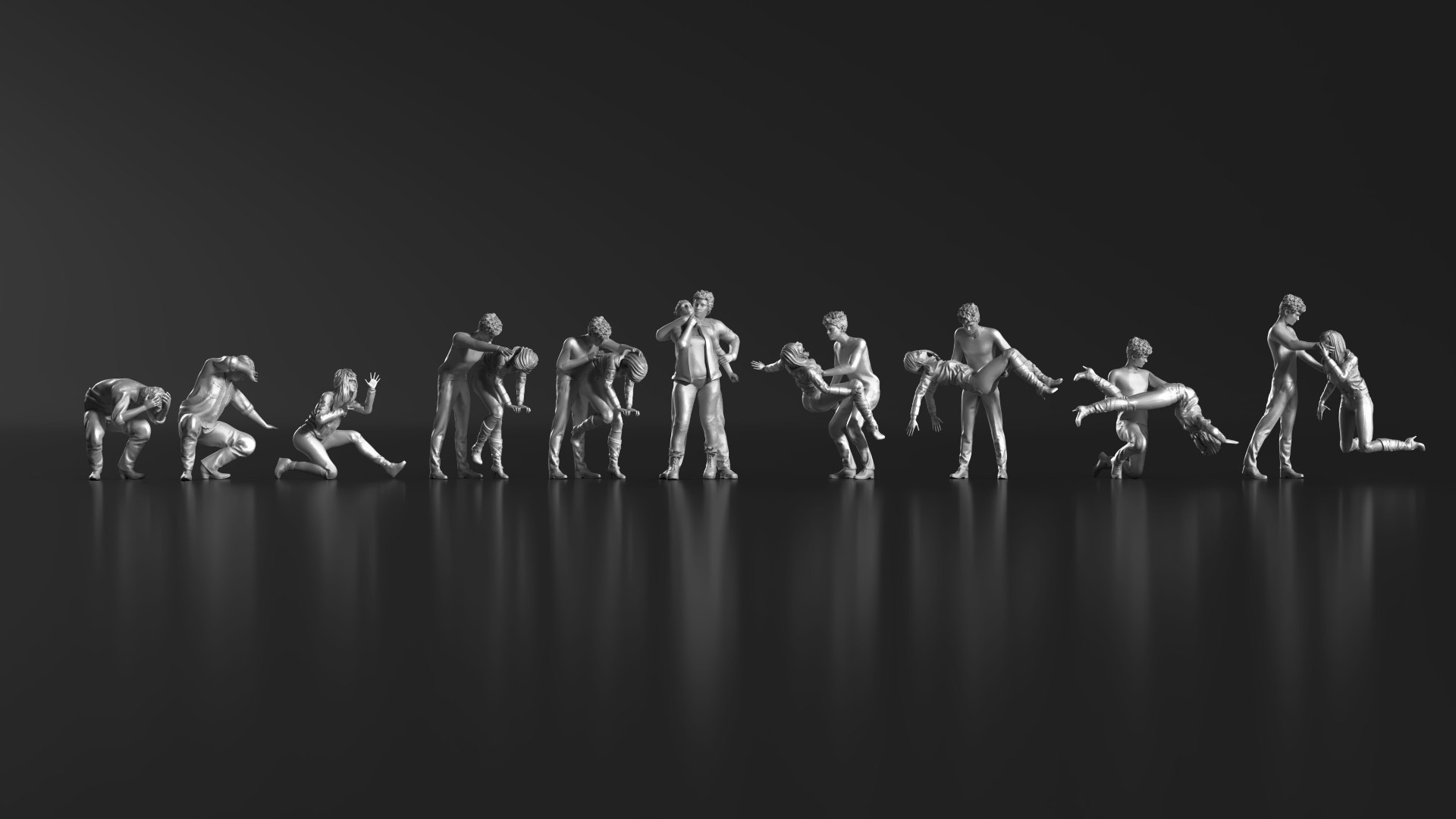 HD People 29 Hostage 3D Model - TurboSquid 2216328