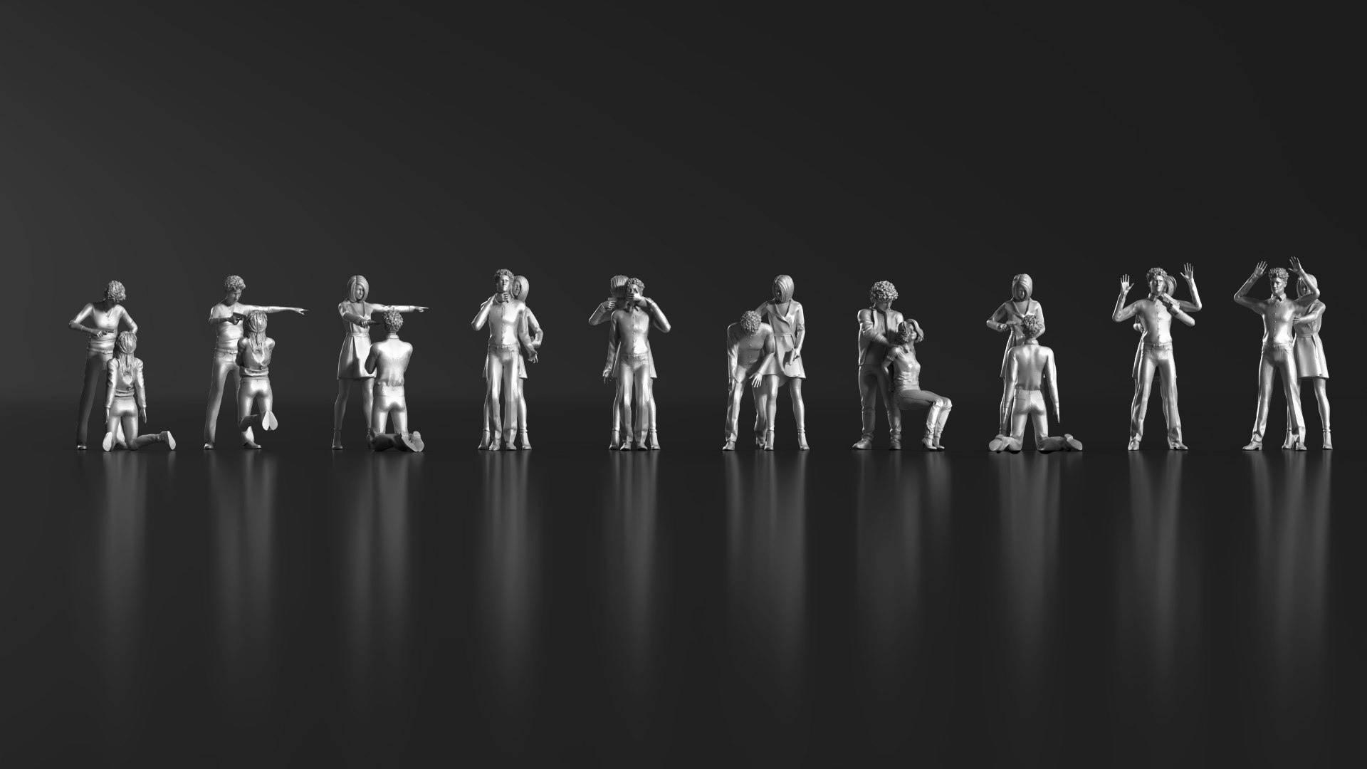 HD People 29 Hostage 3D Model - TurboSquid 2216328