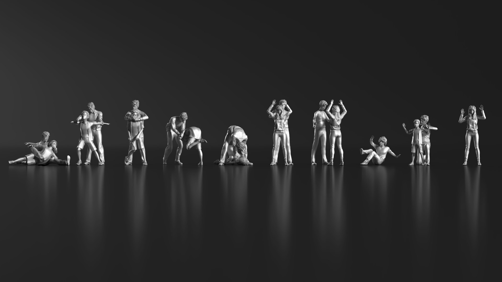 HD People 29 Hostage 3D Model - TurboSquid 2216328