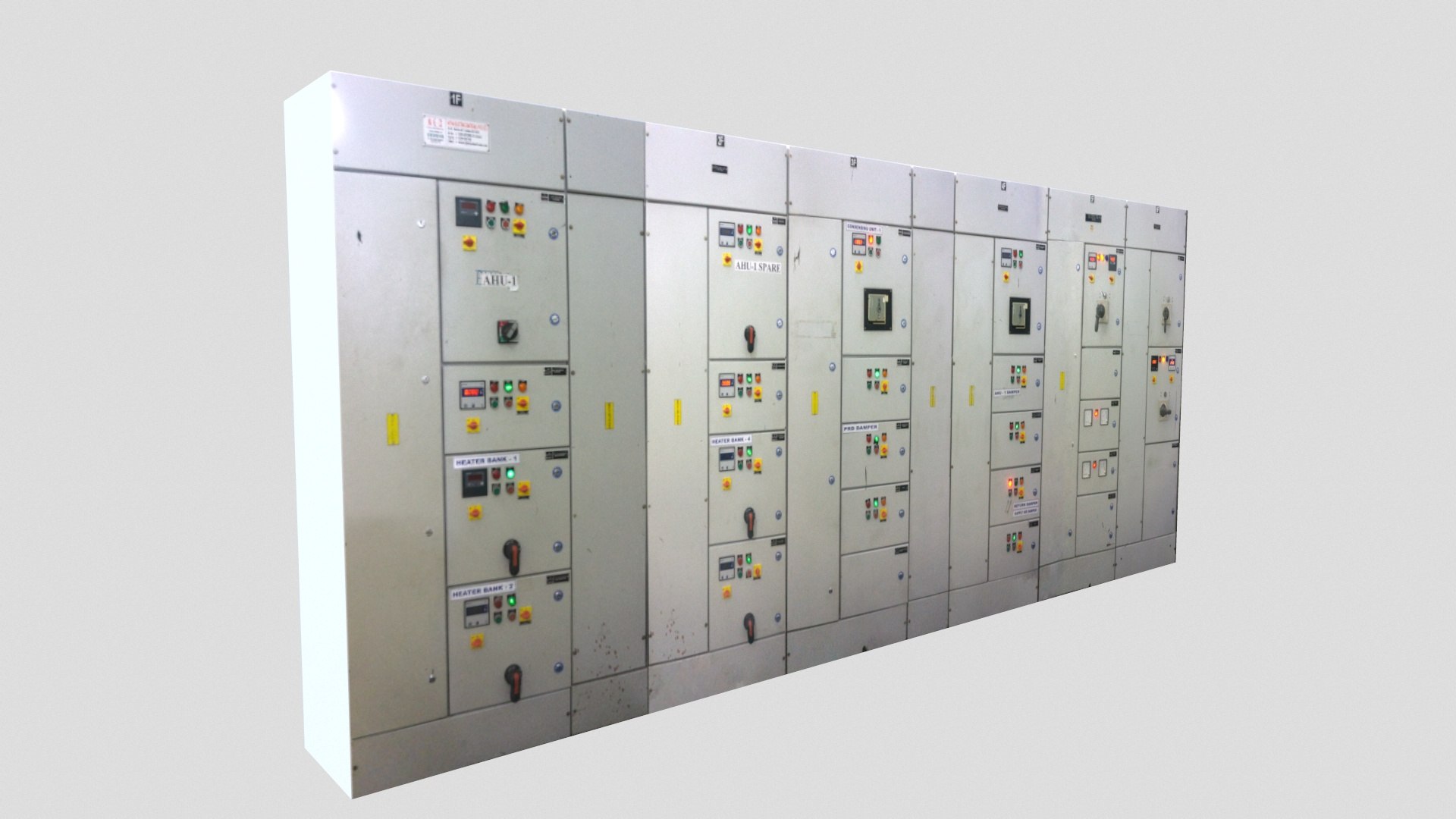 Electrical Panel 3D Model - TurboSquid 2338695