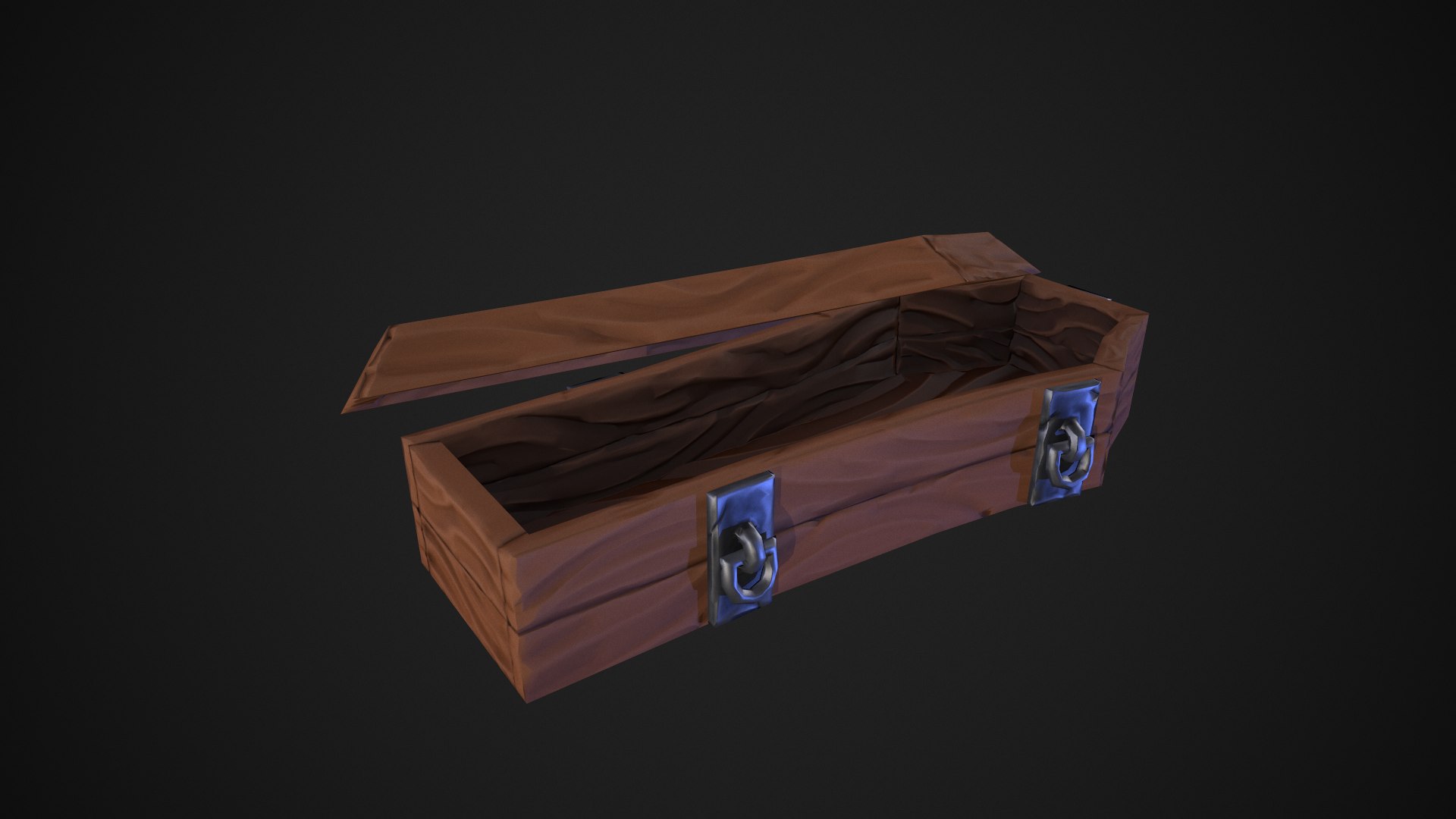 Stylized Coffin 3D - TurboSquid 1845369