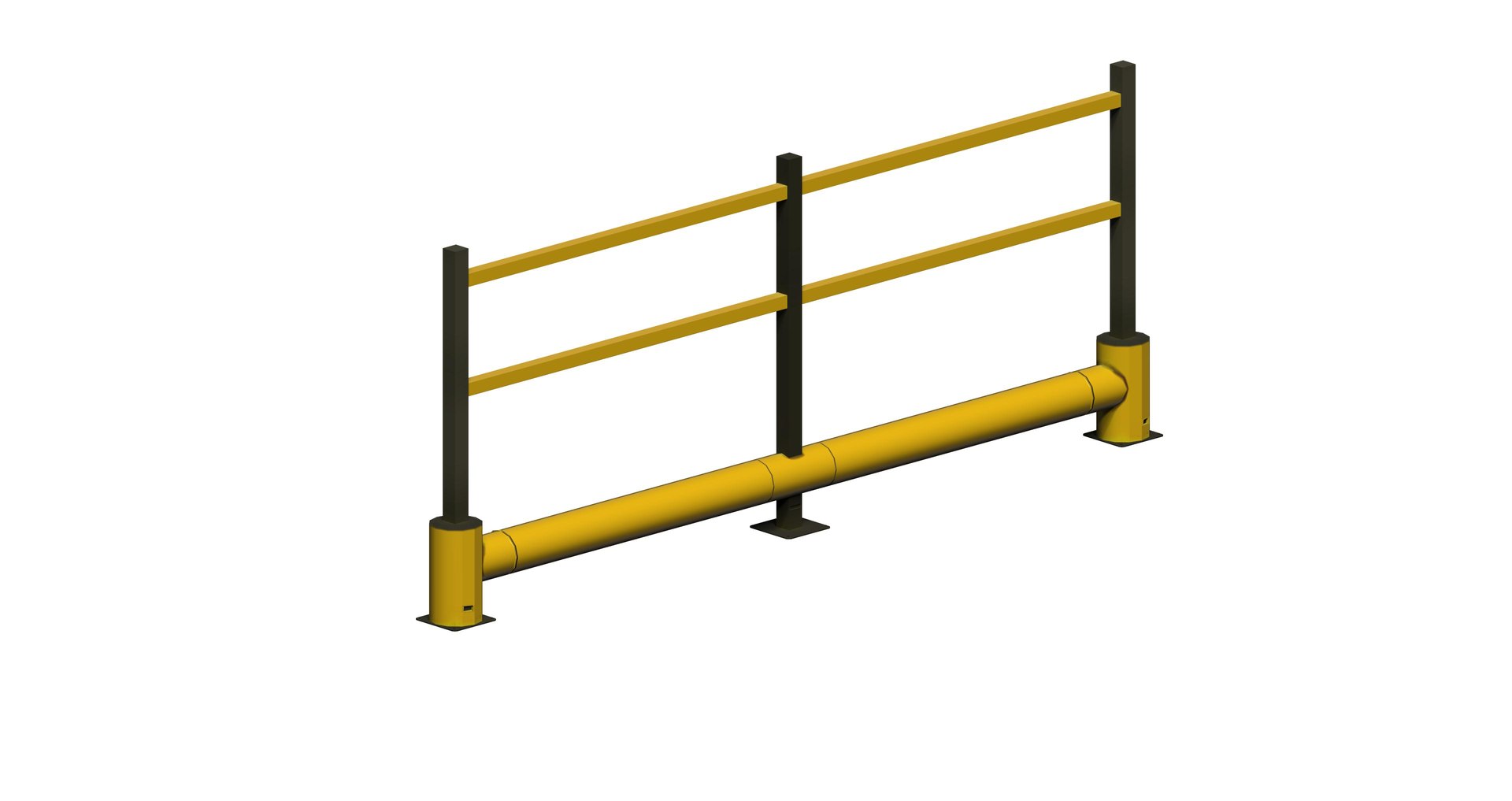 3D Flex Impact Traffic Safety Barrier - TurboSquid 2084372