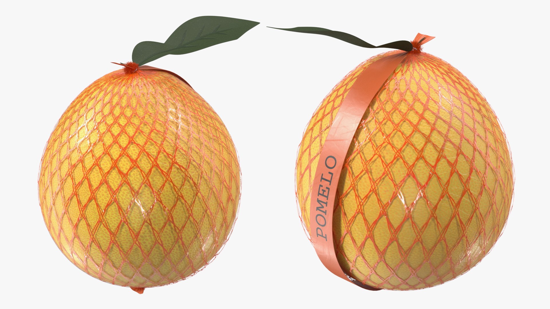 3D Orange Pomelo Package Fur Model - TurboSquid 2012434