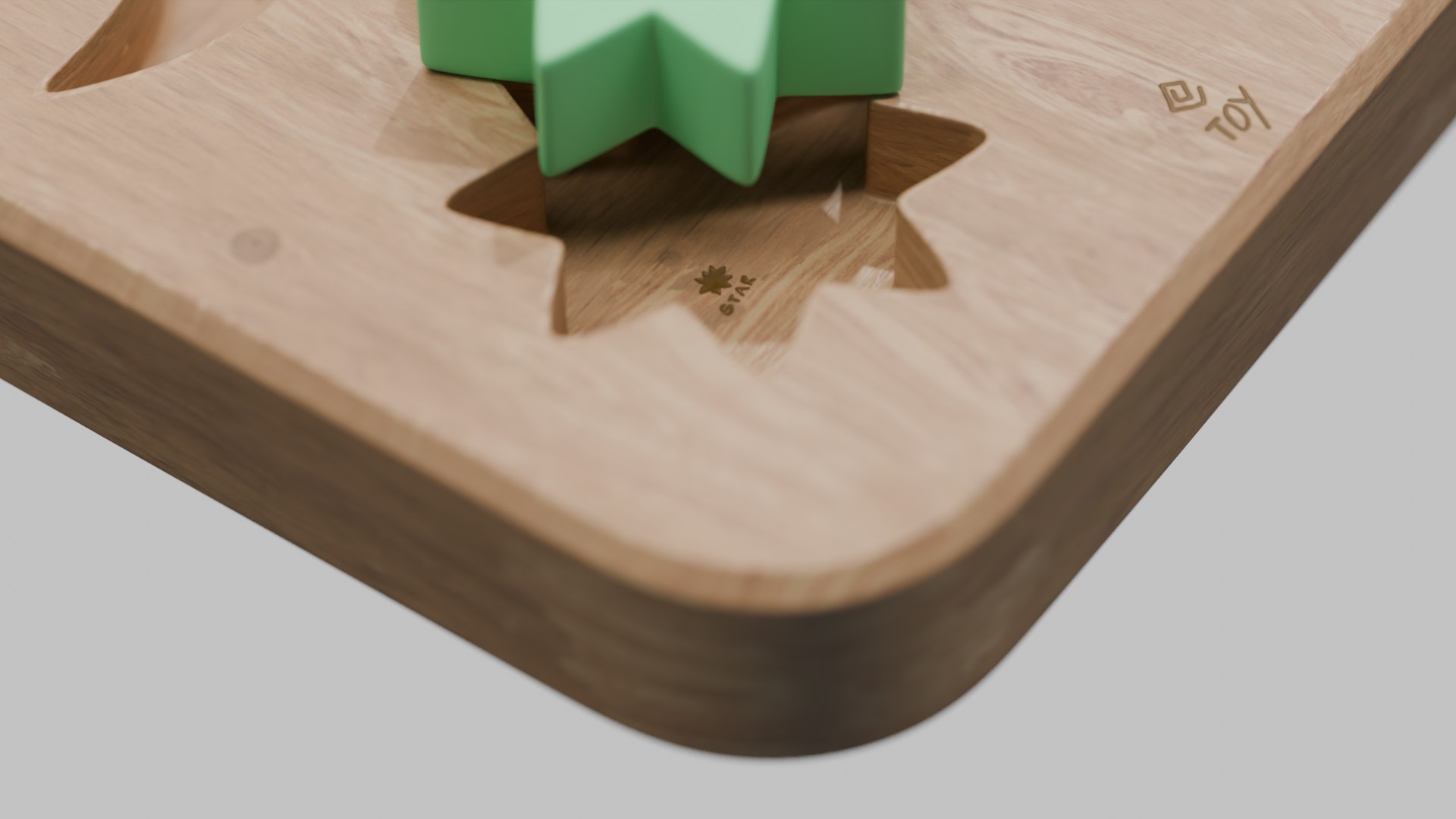 3D Kids Wooden Shape Matching Toy Shapes Sorting Toy For Kids Model ...