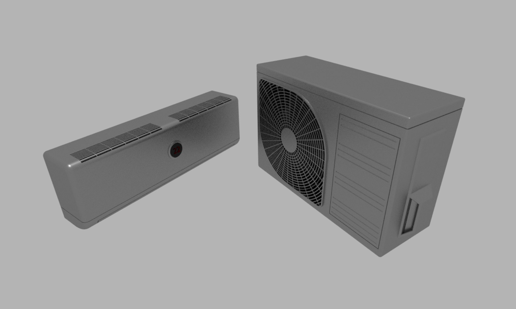 Air Conditioner 3D - TurboSquid 1673961