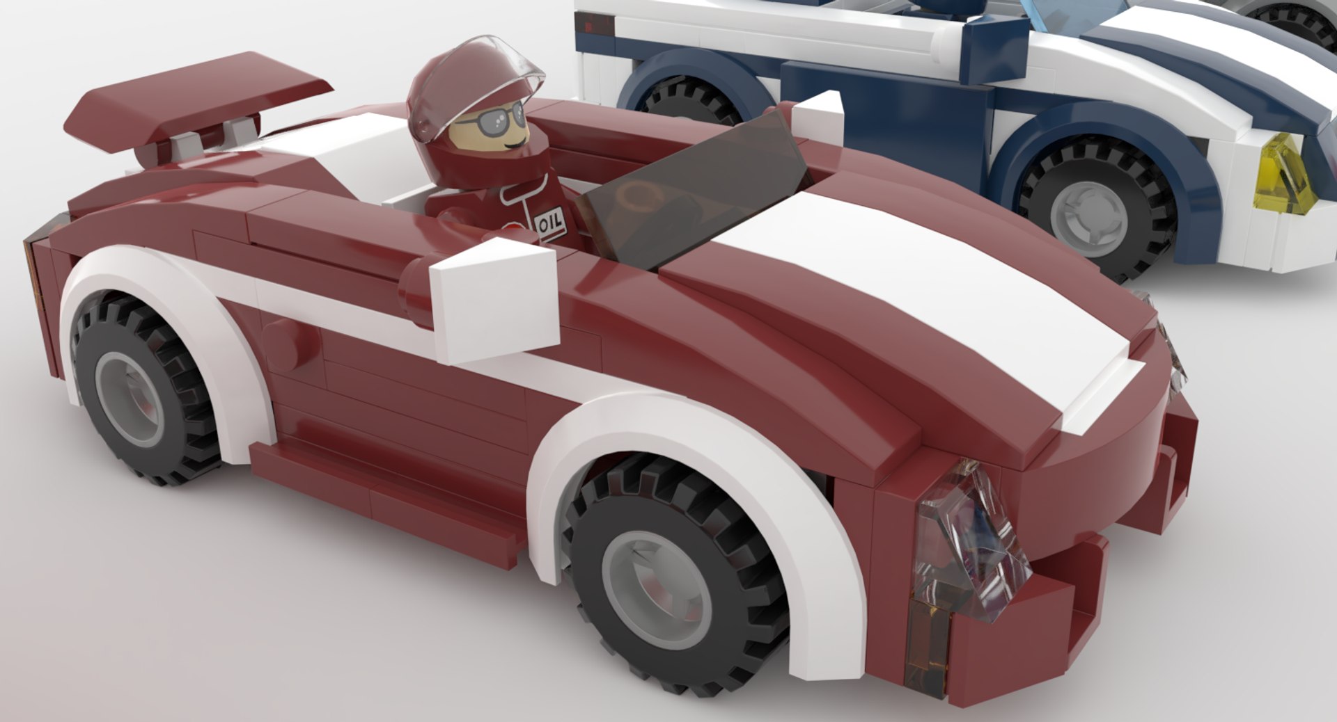3D Lego Mini Racers - TurboSquid 1550680