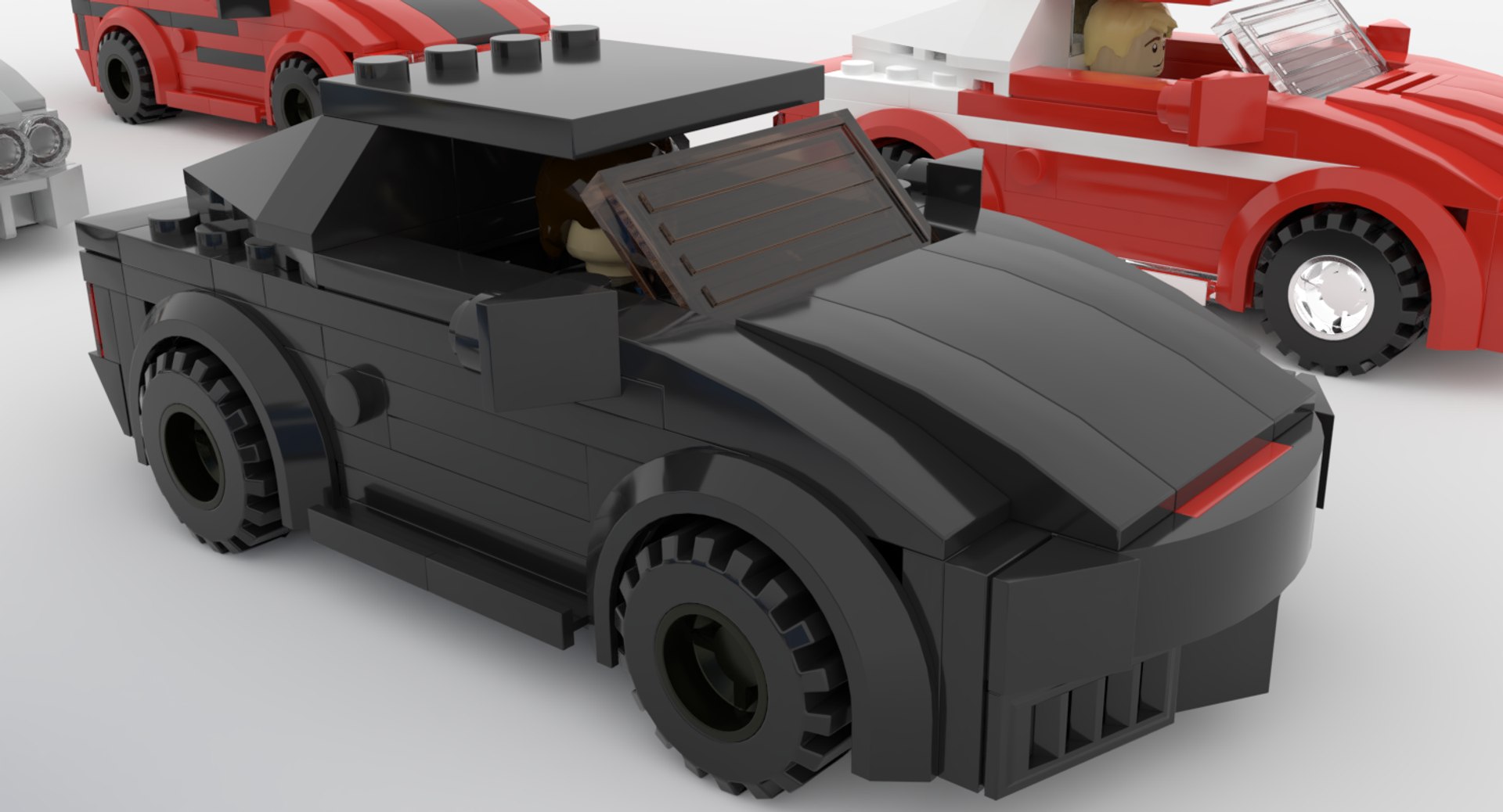 3D Lego Mini Racers - TurboSquid 1550680